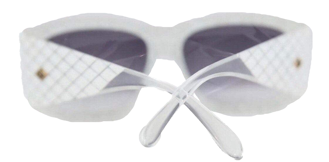 Vintage 80's White Diamond Pattern Sunglasses by Helena Rubinstein ...
