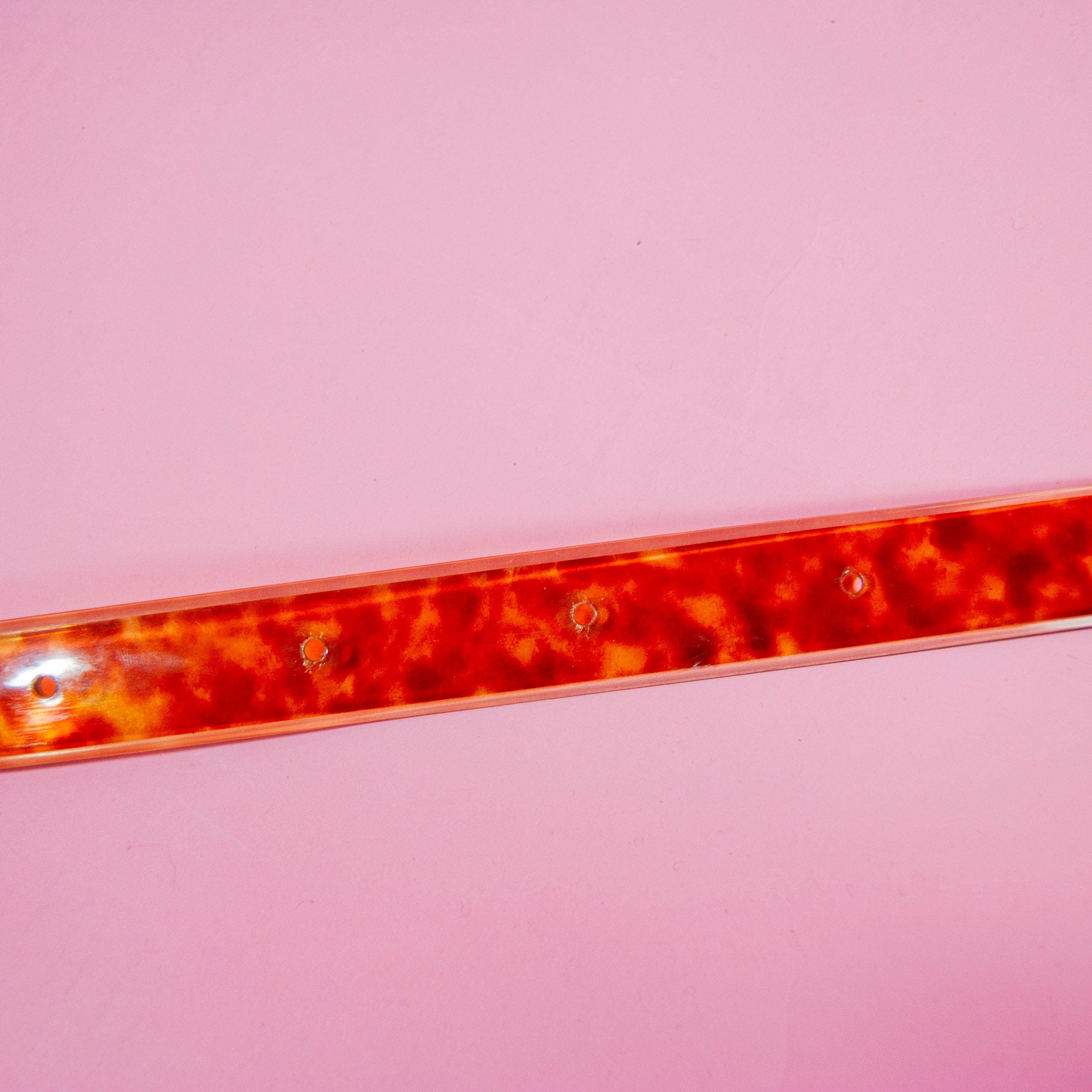 Vintage 80's Western Brown Jelly Belt | Shop THRILLING