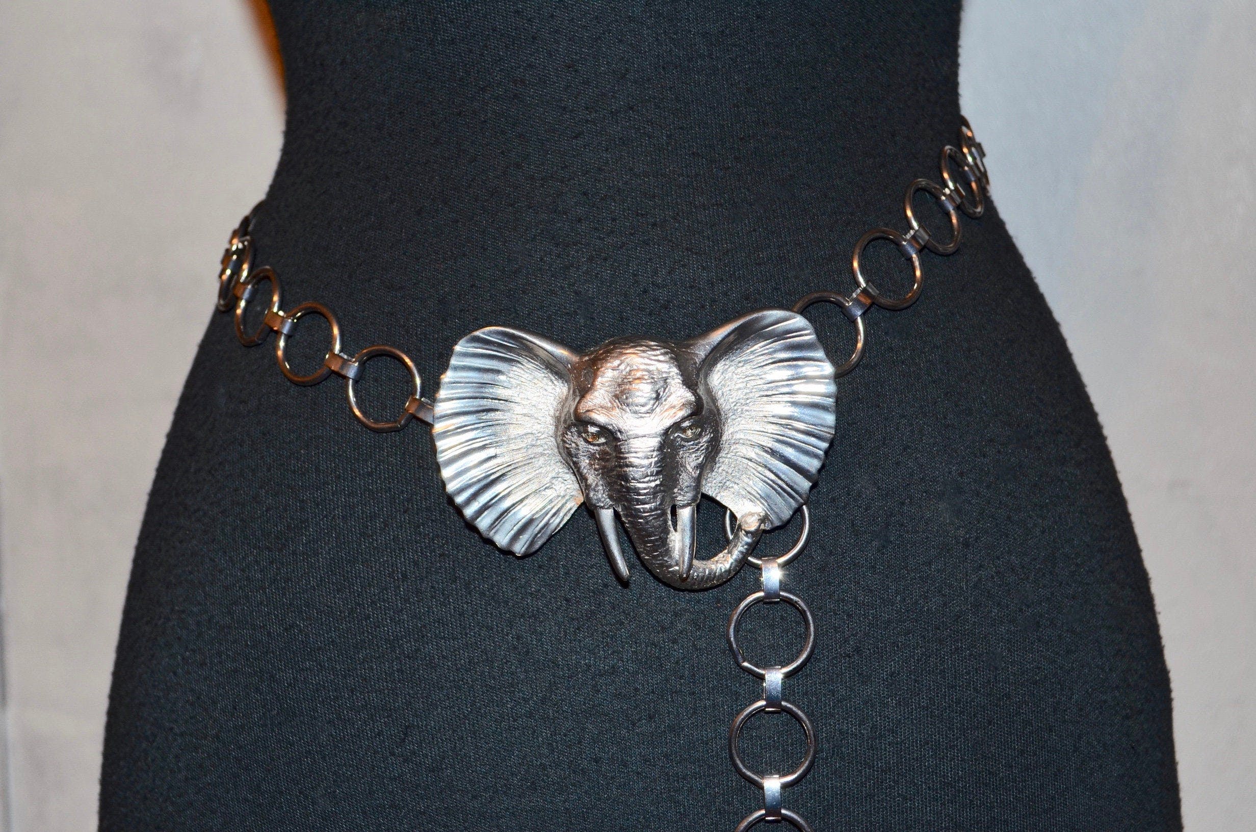 Vintage 90’s Elephant Chain Belt by Doreen Ryan | Shop THRILLING