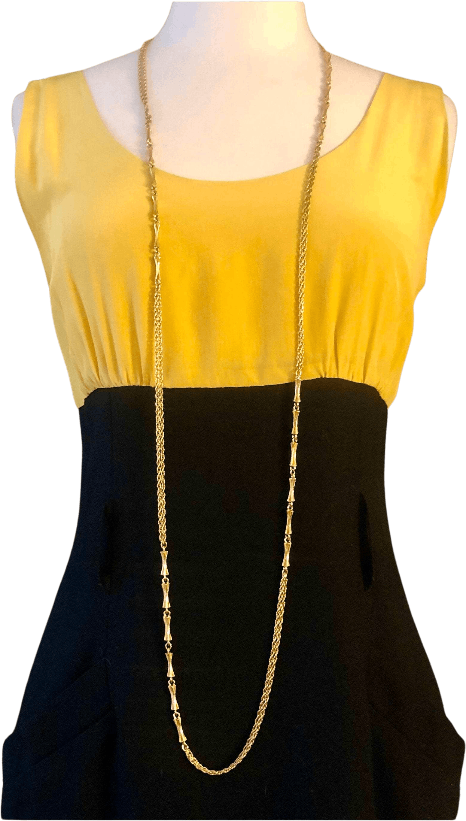 Vintage Long Gold Plated Chain Necklace by Monet | Shop THRILLING