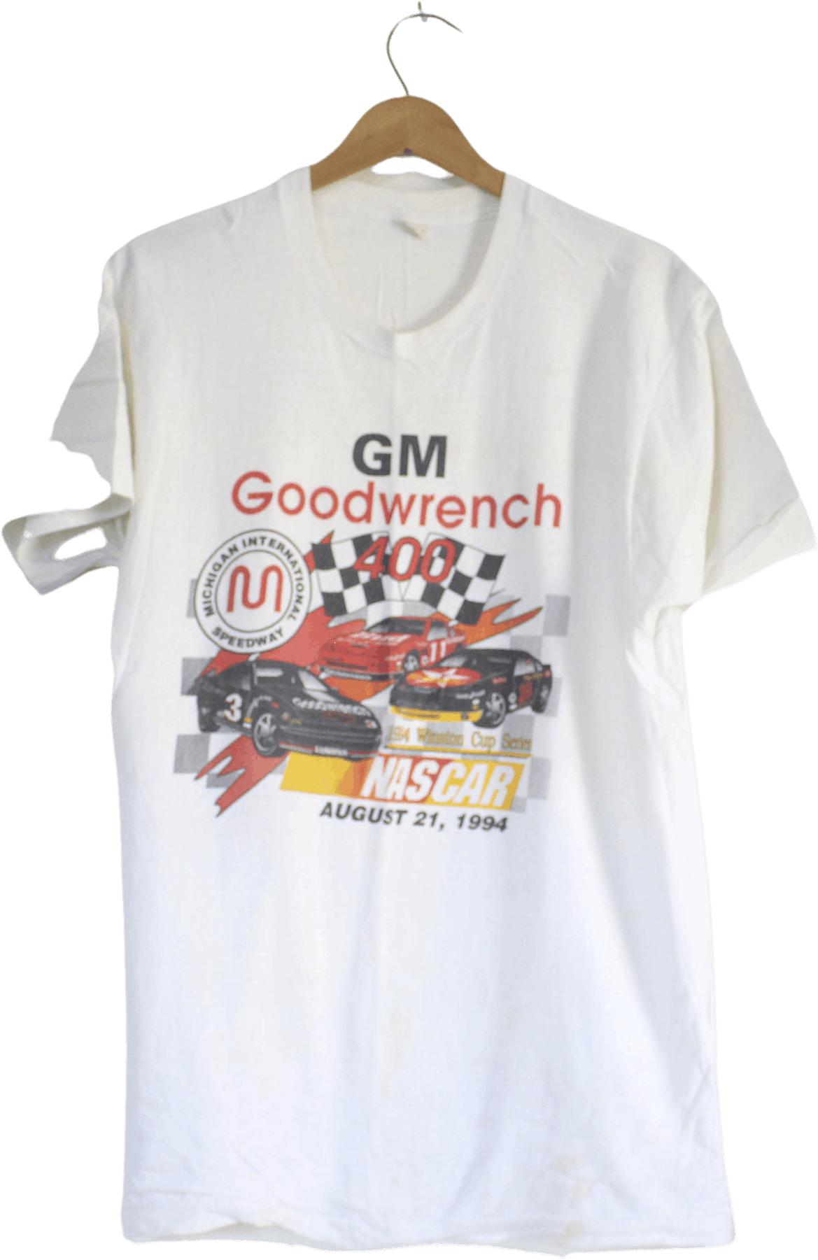 Vintage 90's Michigan International Speedway T-Shirt by Screen Stars ...