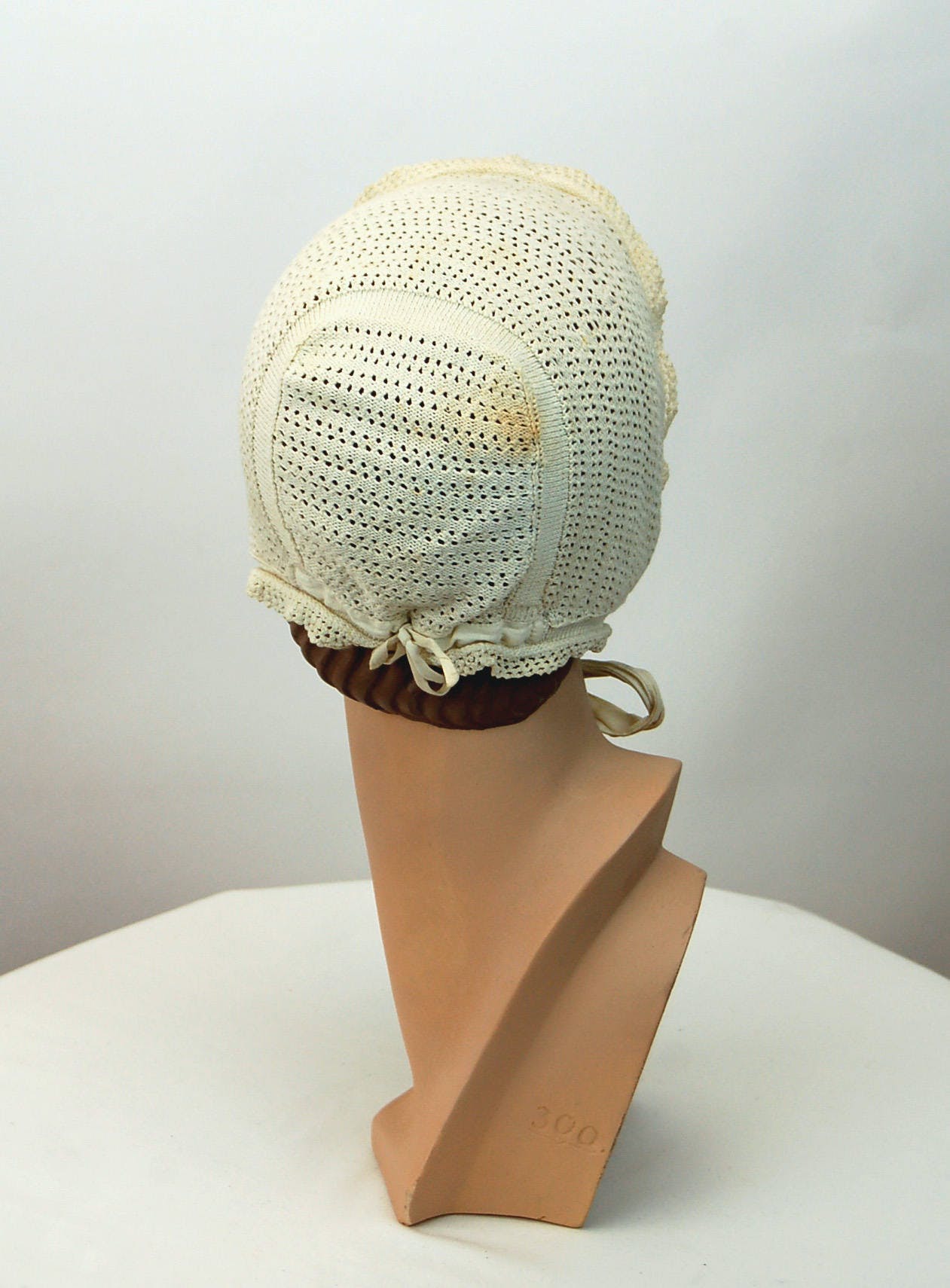 Vintage Victorian Ivory Crocheted Cotton Night Cap | Shop THRILLING