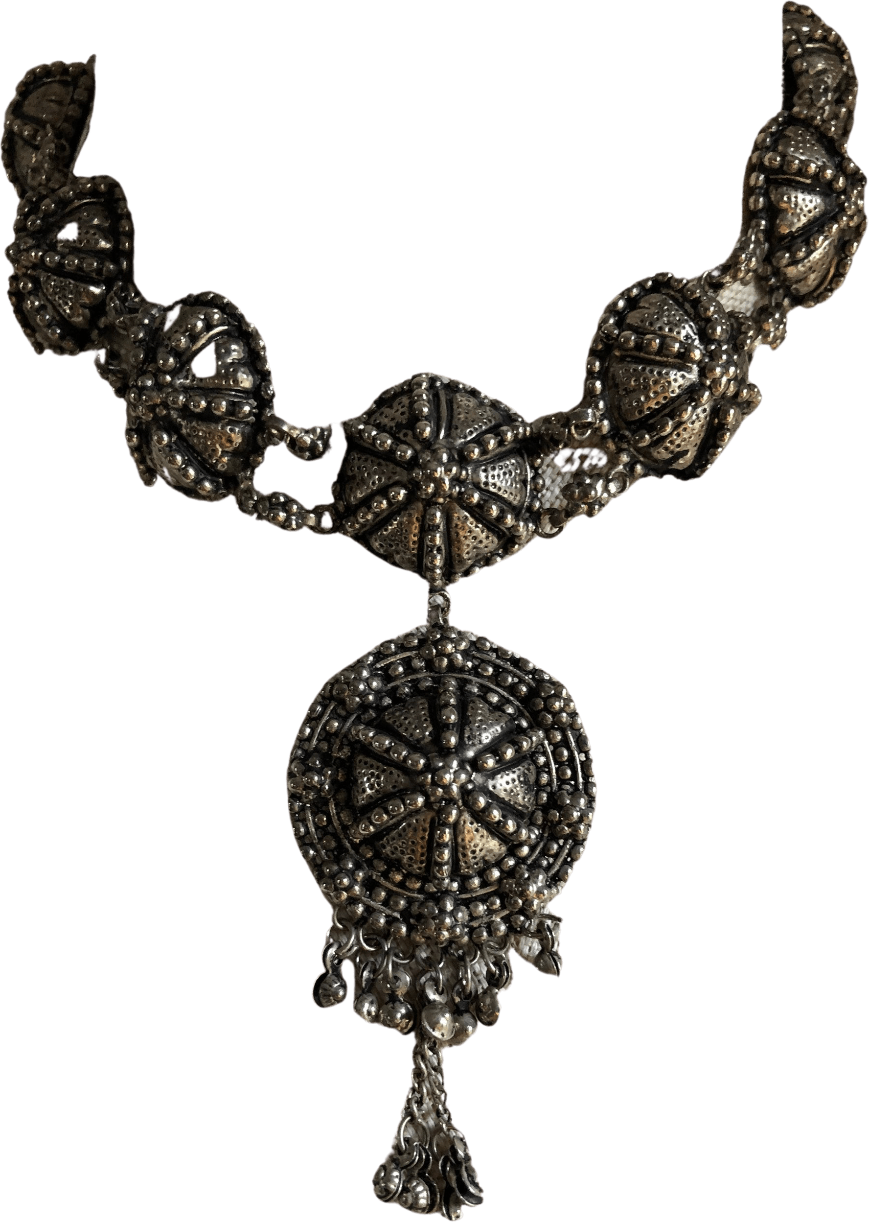 Vintage 70's Medieval Gothic Armory Choker Necklace | Shop THRILLING
