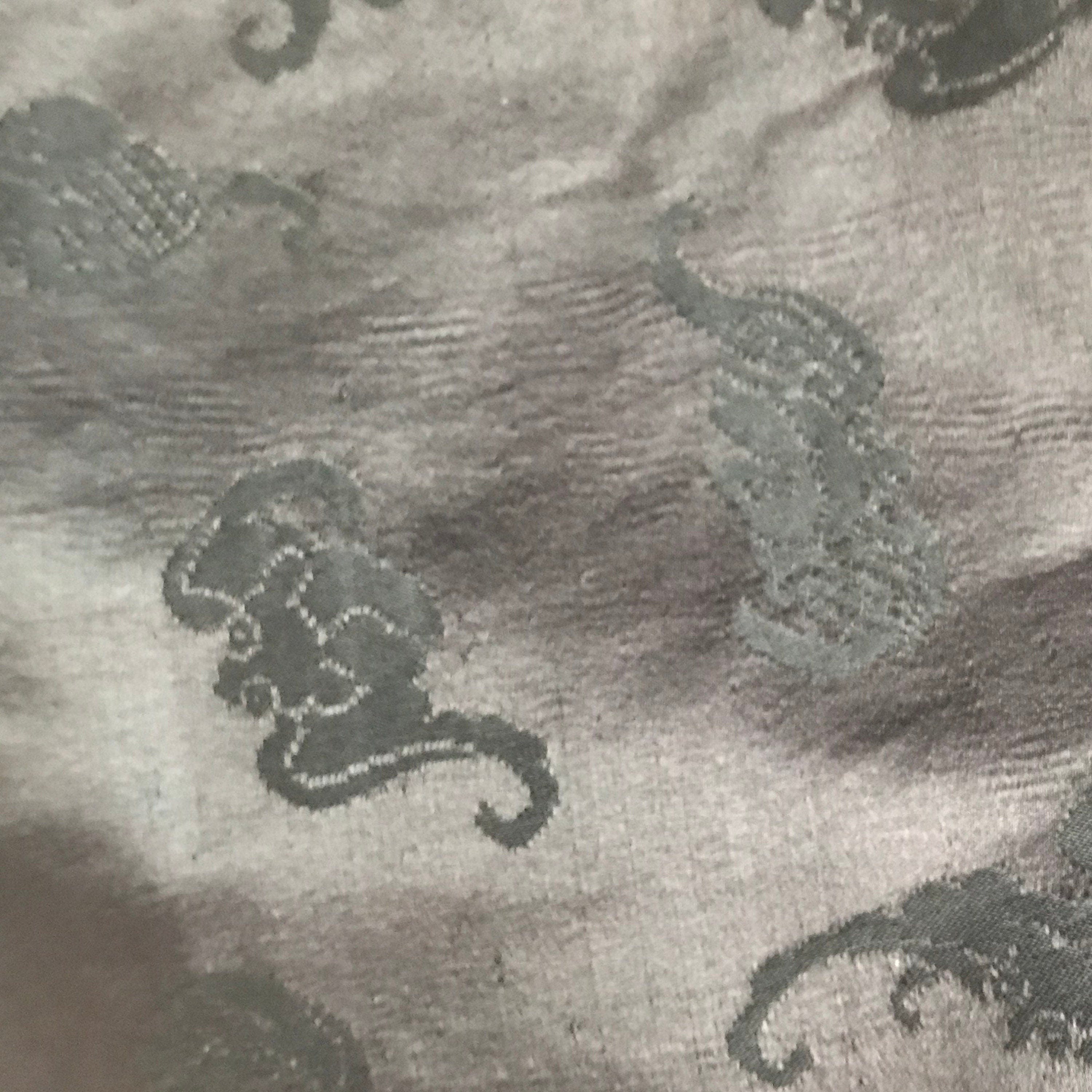 Vintage 10s Antique Embroidered Chinese Bats Black Silk Top | Shop ...