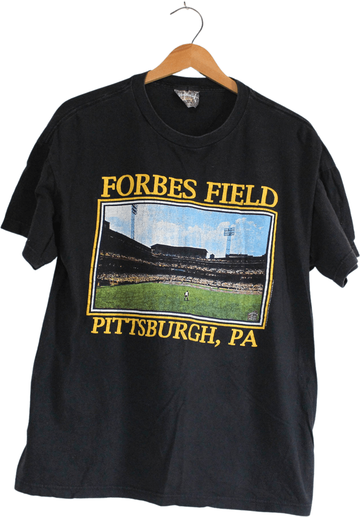 Vintage Black Forbes Field Graphic T-Shirt by Thunder | Shop THRILLING