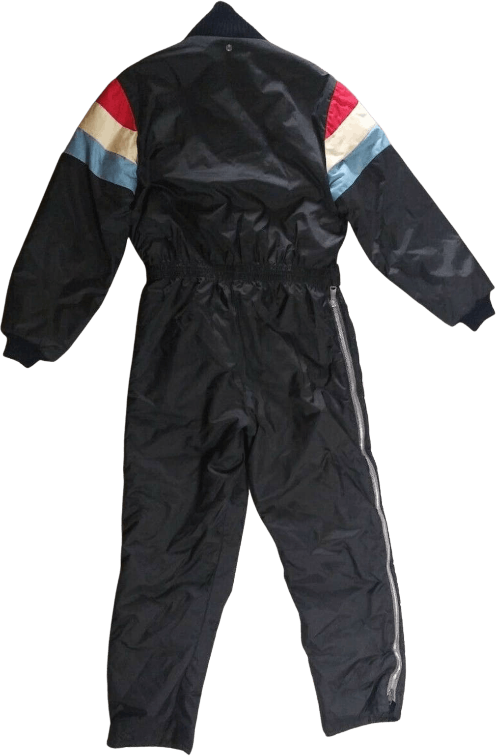 Vintage 60’s Black Full Body Insulated Snow Racing Suit by Le Mans ...
