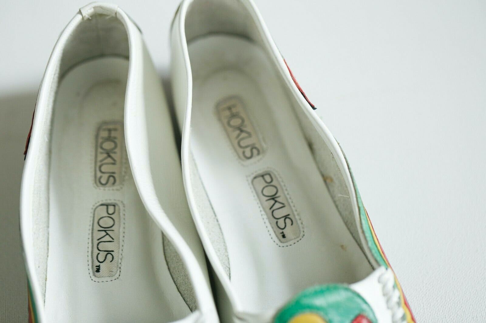 Vintage Parrot Motif Leather Loafers by Hocus Pocus | Shop THRILLING