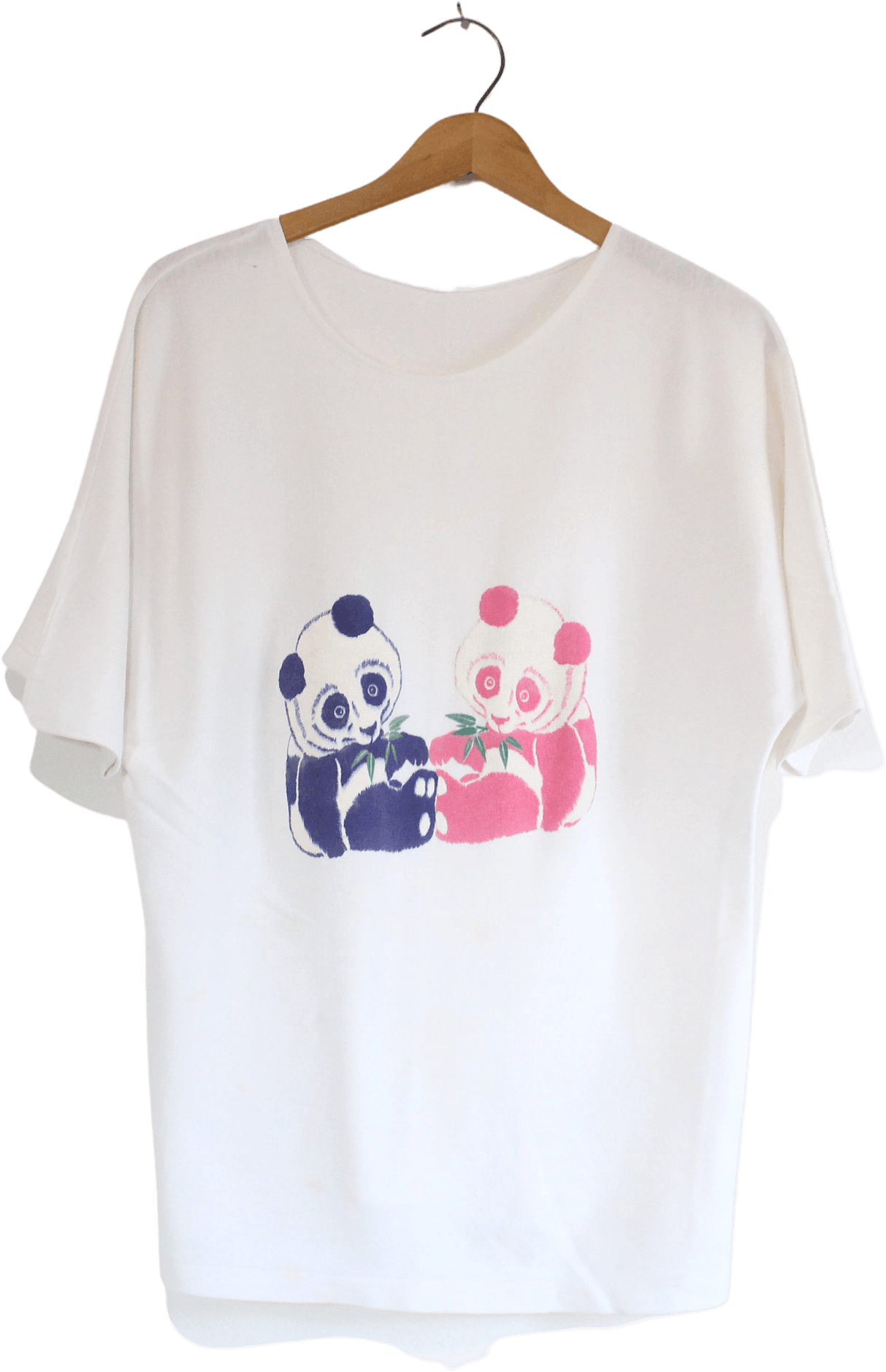 Vintage White Panda Bear Graphic T-Shirt | Shop THRILLING