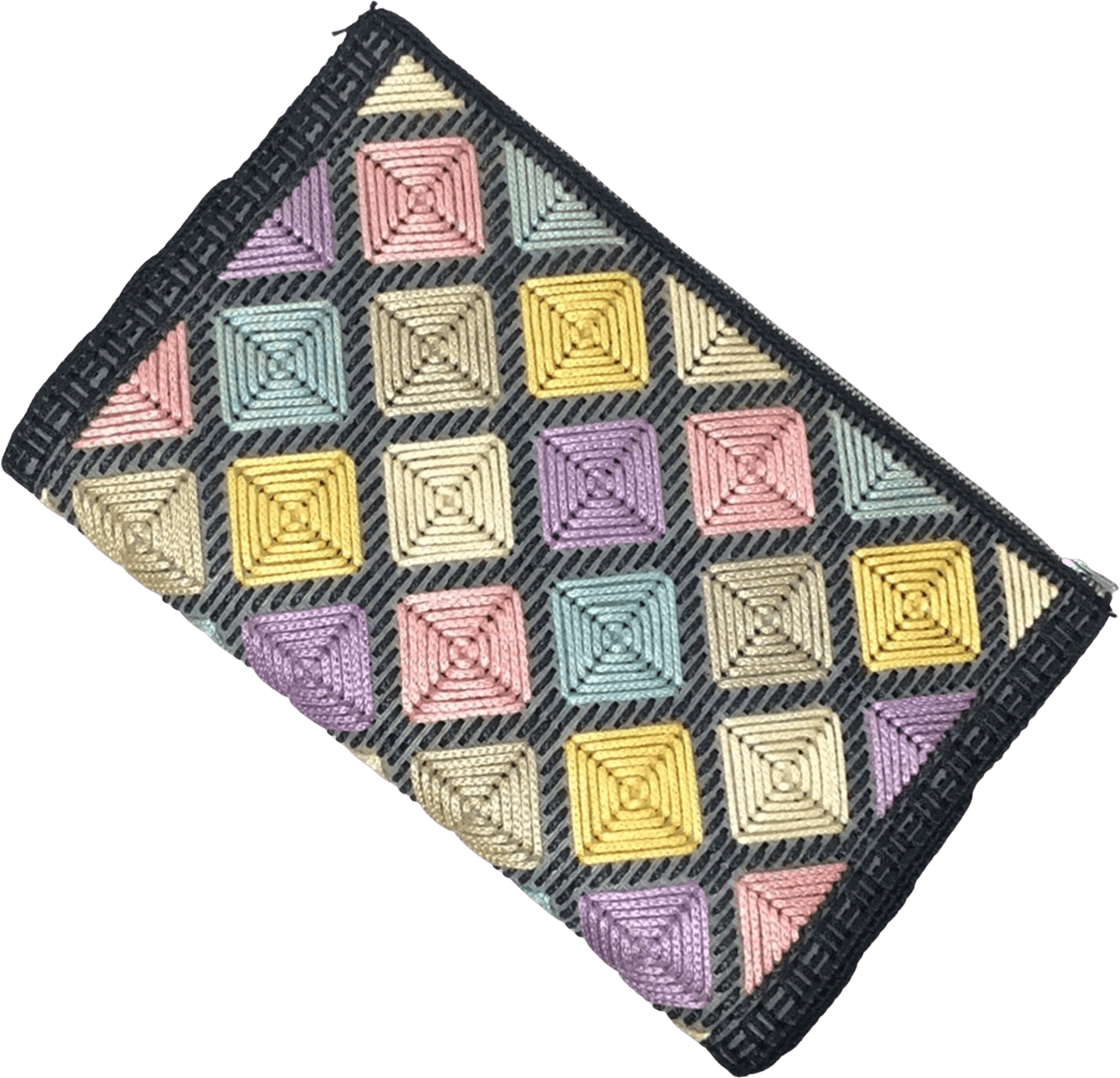 Vintage Geometric Diamond Handmade Clutch | Shop THRILLING