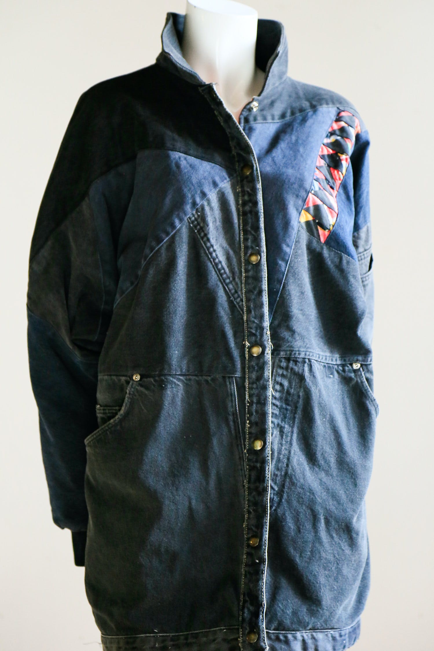 Vintage Reversible Deconstructed Denim Jacket | Shop THRILLING