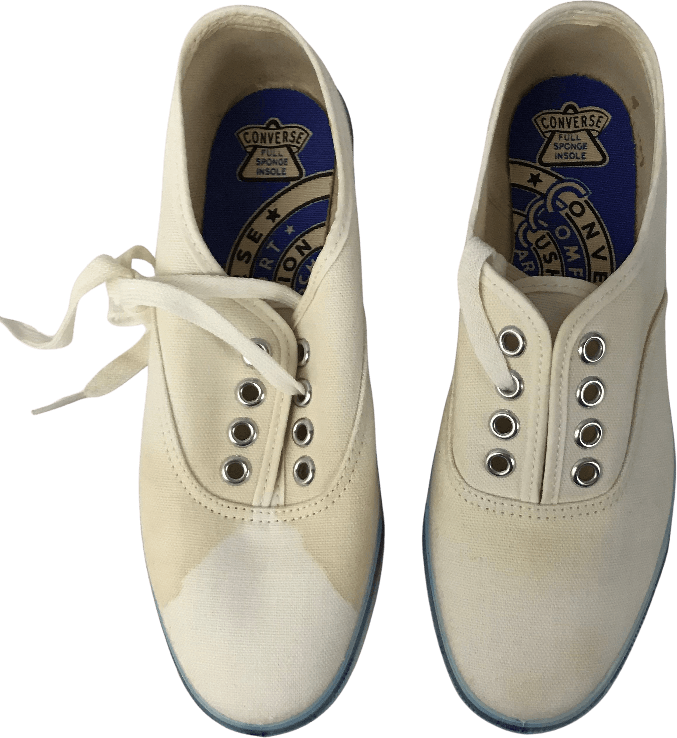 Vintage 60’s Canvas White Shoes by Converse White label | Shop THRILLING