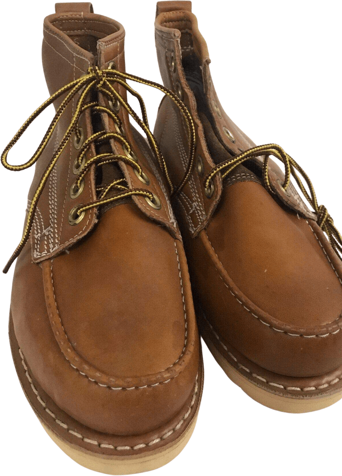 Vintage 80's Men's Brown Leather Hiker Work Boots by Aspen Trail ...