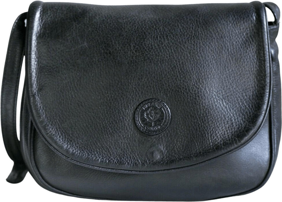 Vintage Thick Leather Crossbody Bag by Delane Canada | Shop THRILLING
