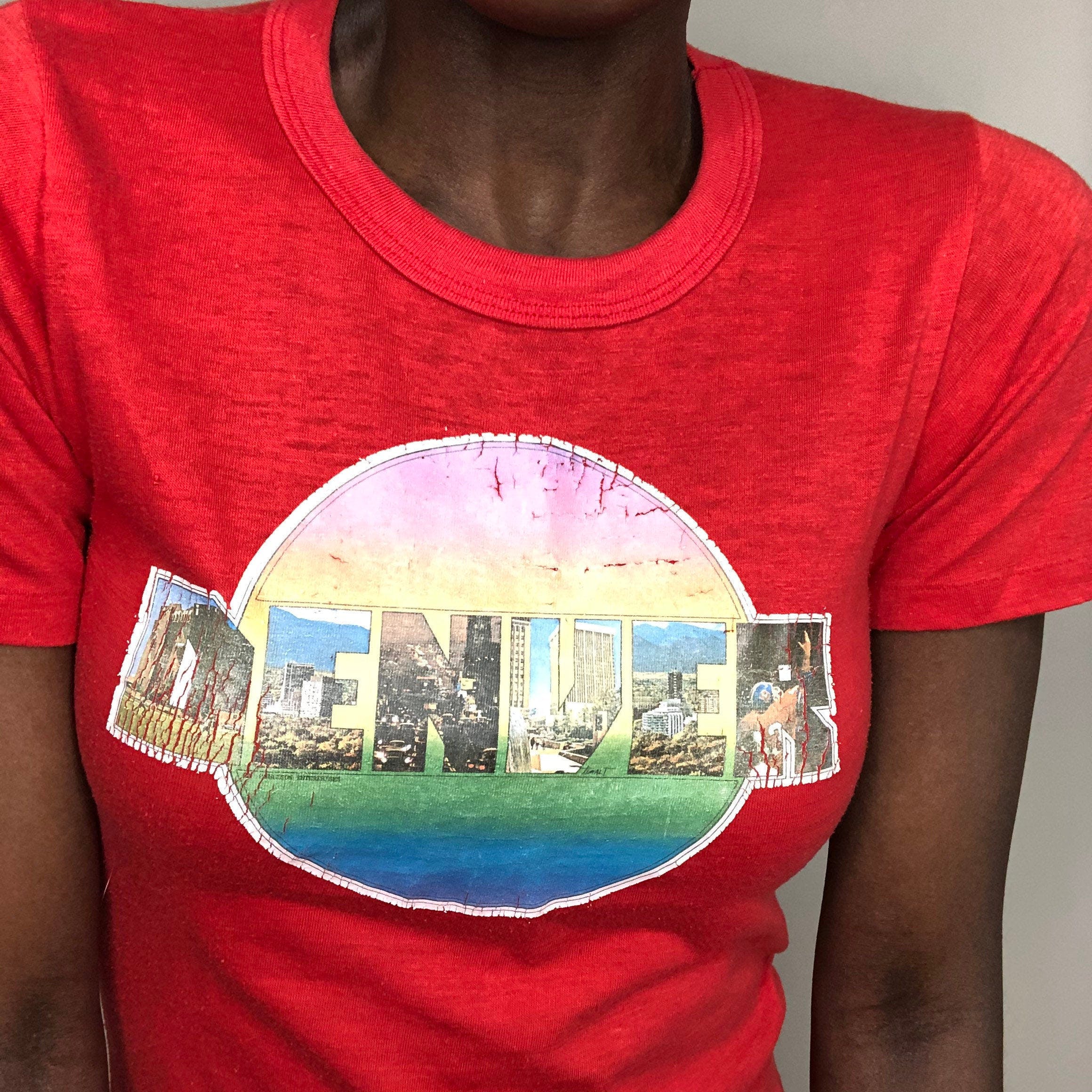 Vintage 70’s/80’s Red Denver Graphic T-shirt | Shop THRILLING