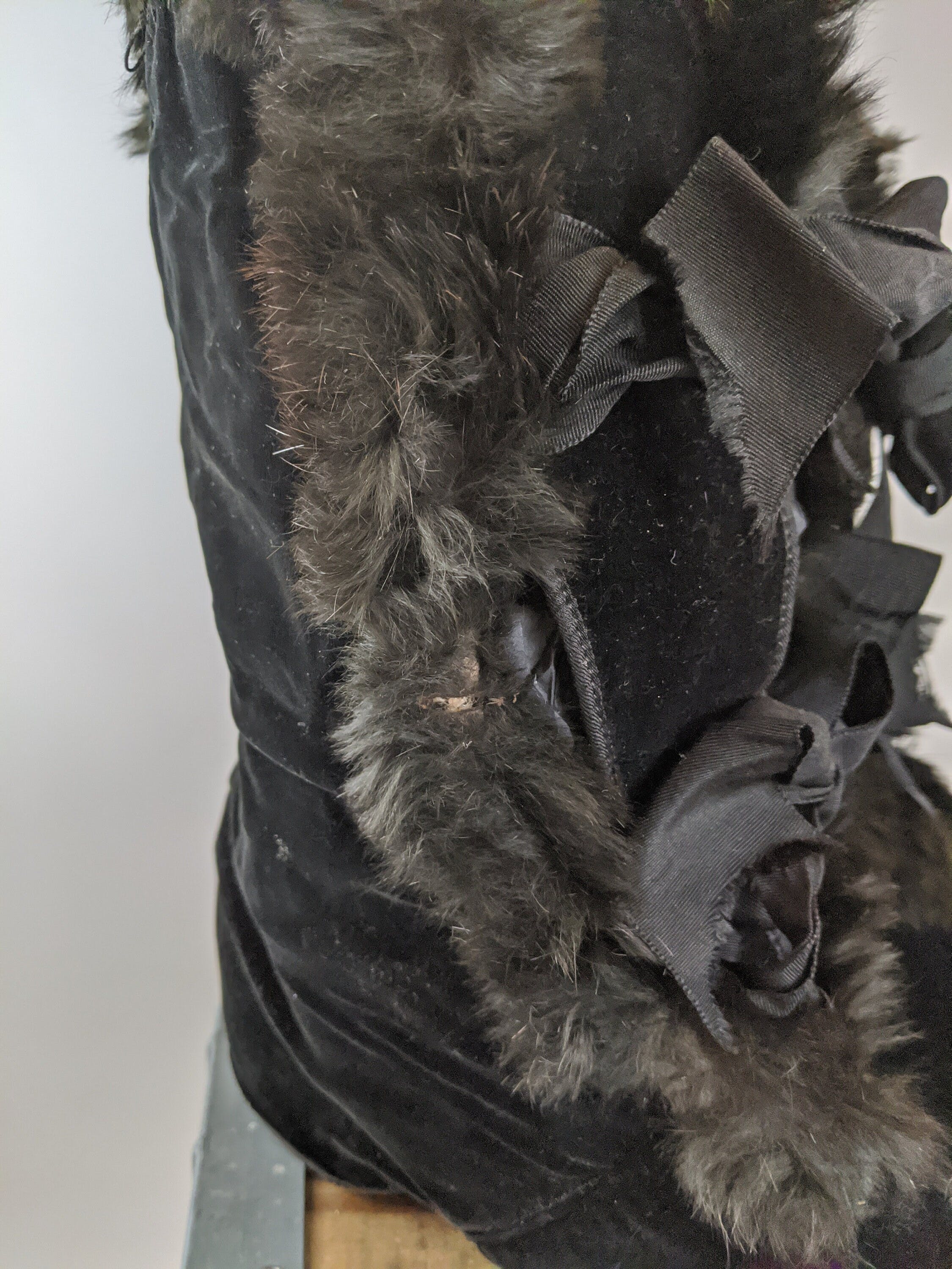 Vintage Victorian Black Velvet Carriage Boots | Shop THRILLING