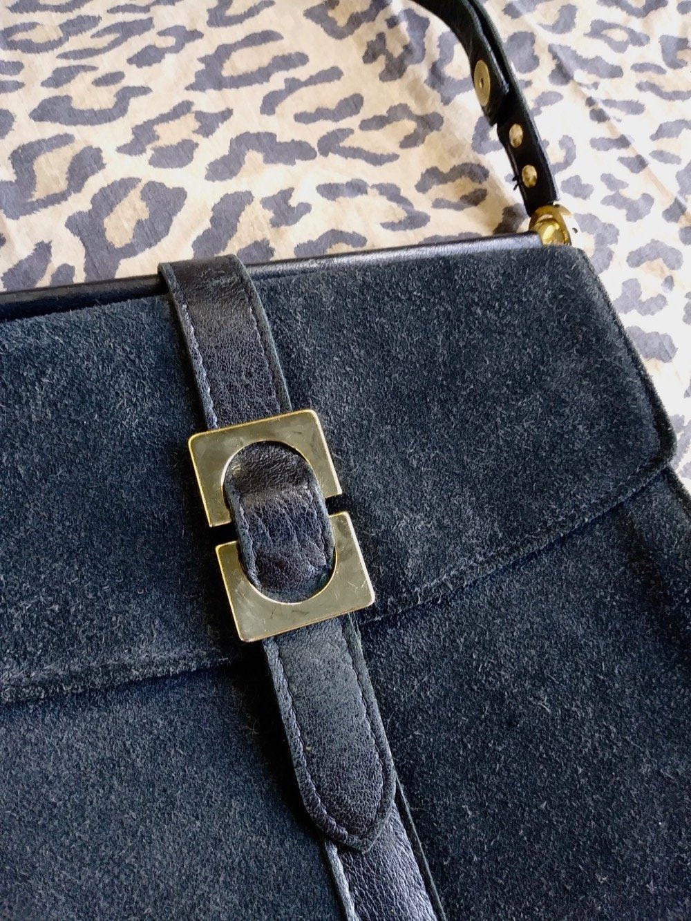 Vintage 60’s Black Purse Top Handle by Dofan Made in France | Shop ...