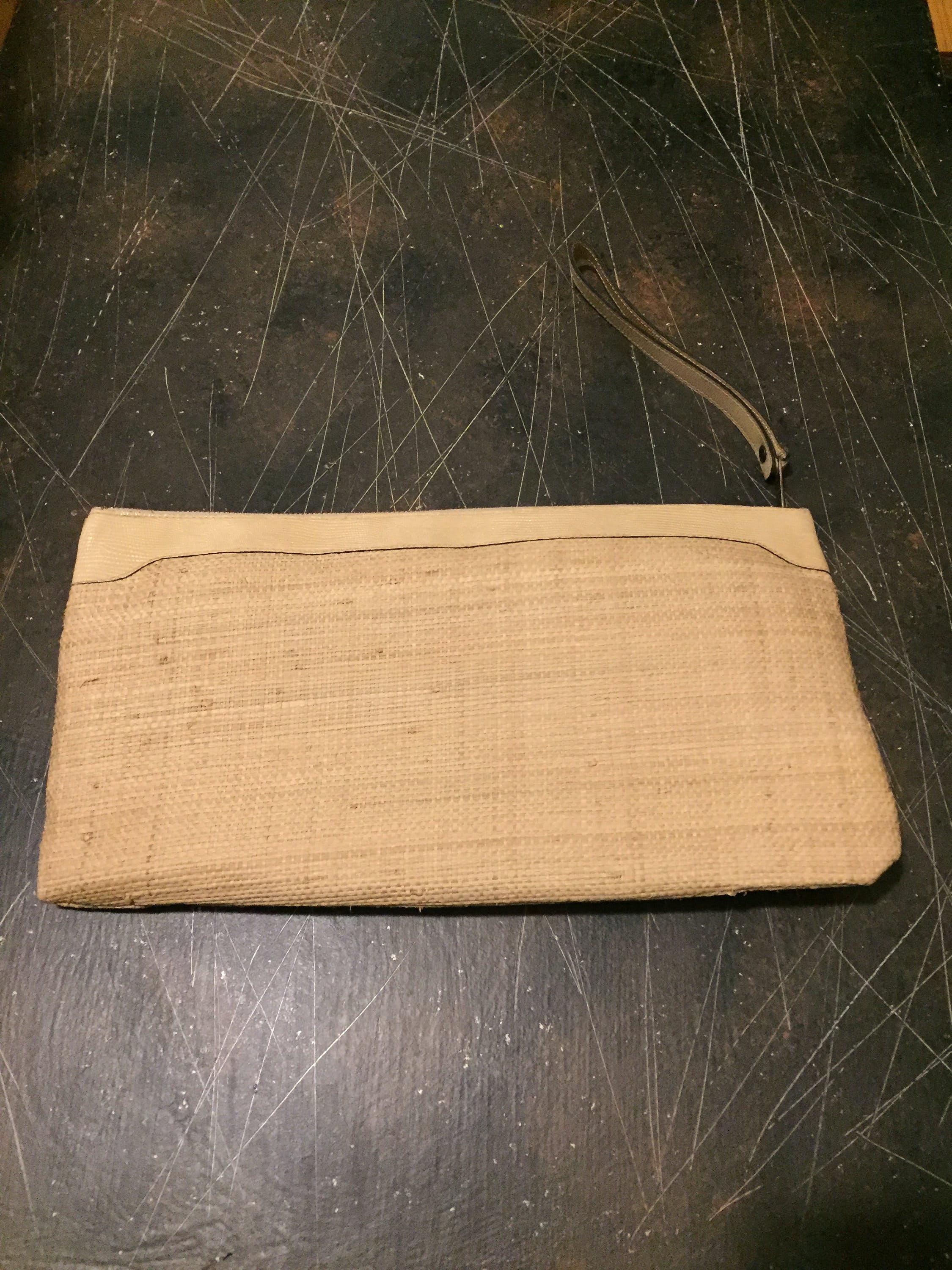 Vintage Woven Raffia Wristlet by Philippe | Shop THRILLING