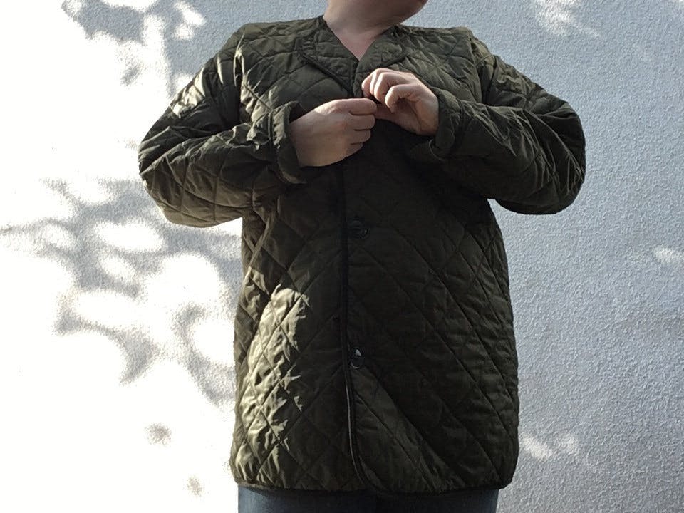 Vintage Double Breasted Quilted Field Jacket by military | Shop THRILLING