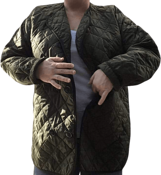 Vintage Double Breasted Quilted Field Jacket by military | Shop THRILLING