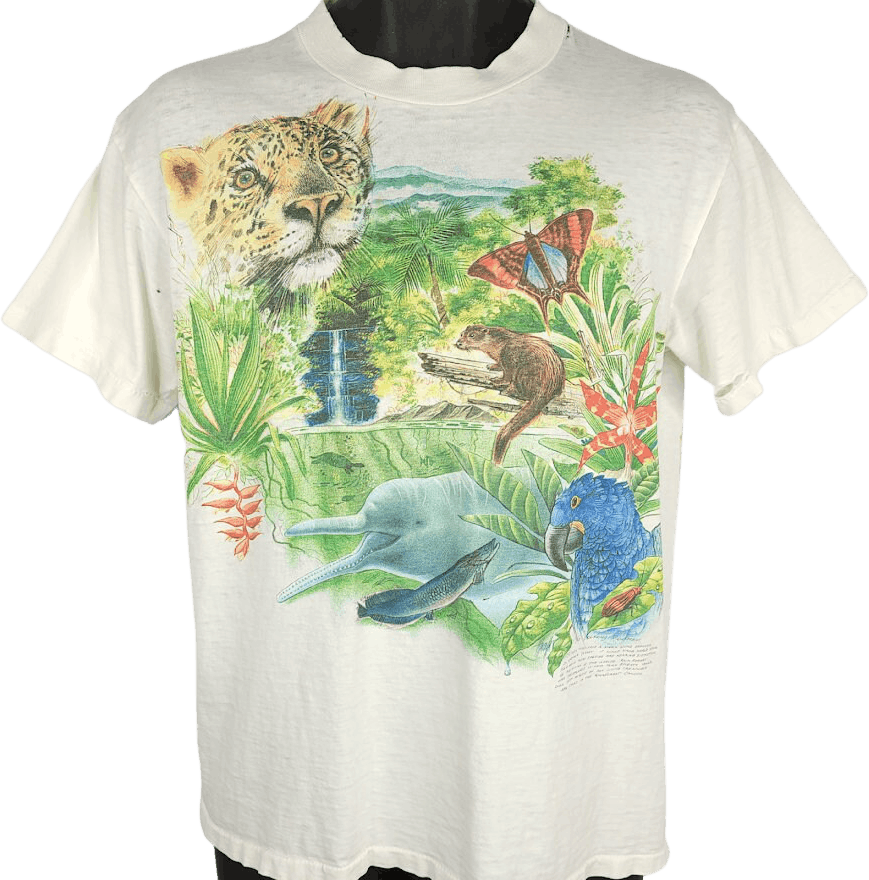 Vintage 80’s Rainforest Animals T-Shirt | Shop THRILLING