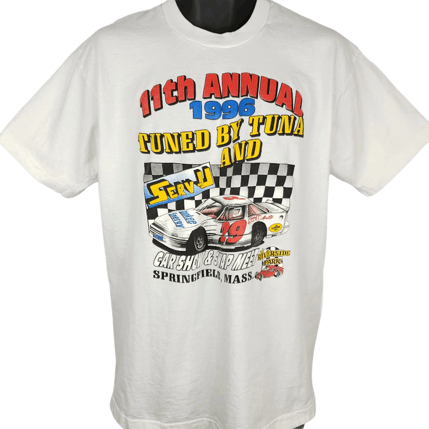 Vintage 90’s Tuned by Tuna Car Show T-Shirt | Shop THRILLING