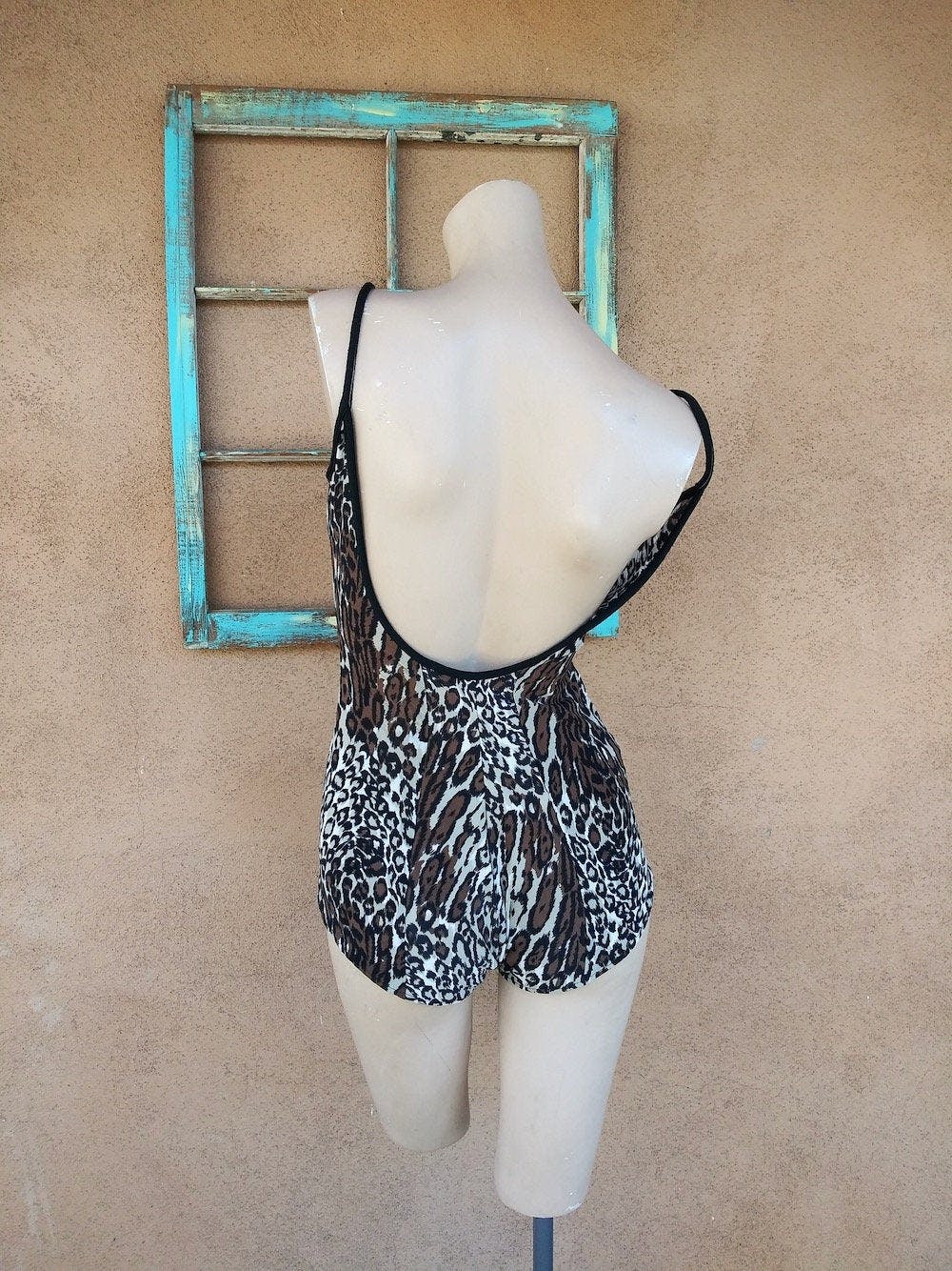 Vintage 70’s Animal Print Swimsuit Bathing Suit by Cole of California ...