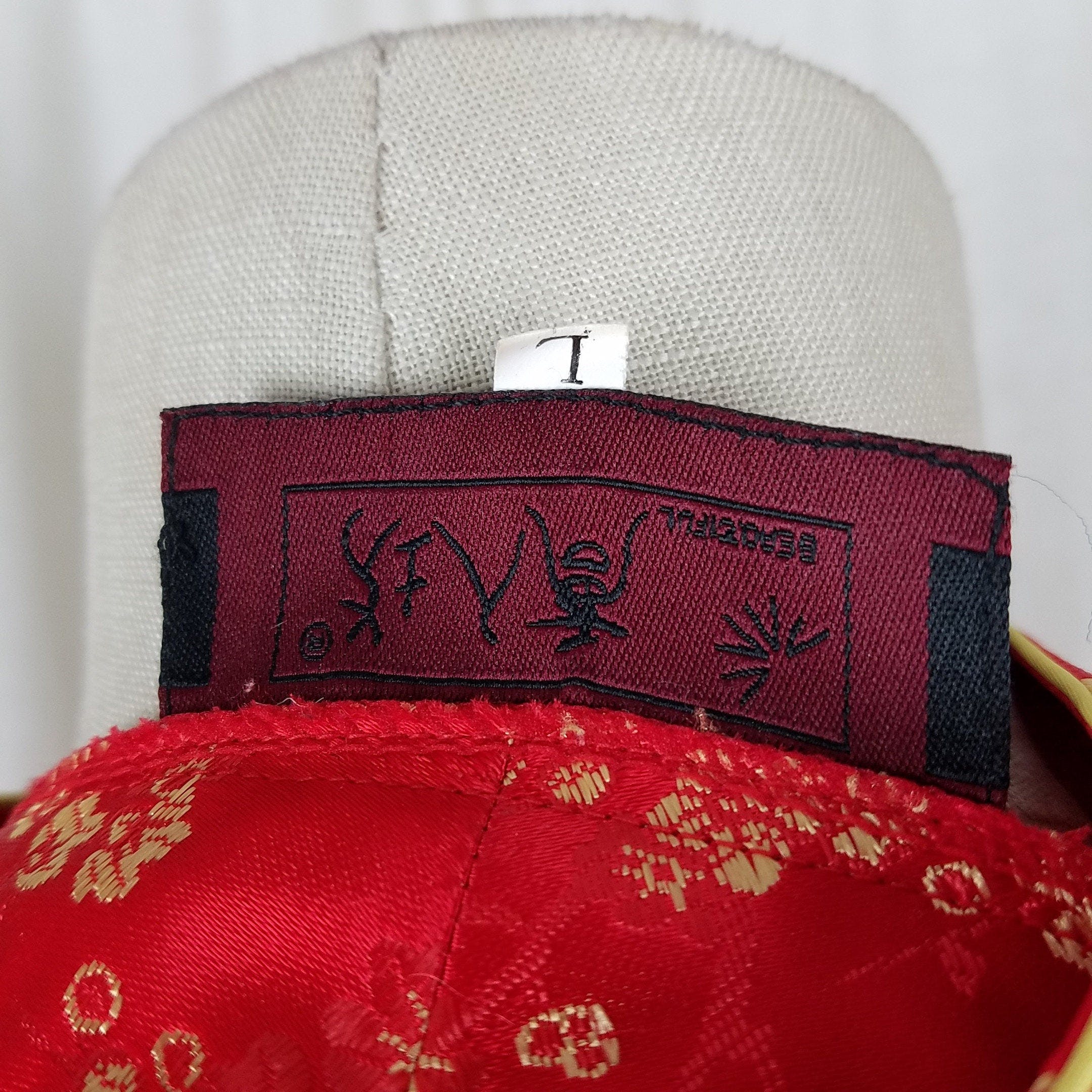 Vintage Red Floral Embroidered Silk Button Up | Shop THRILLING