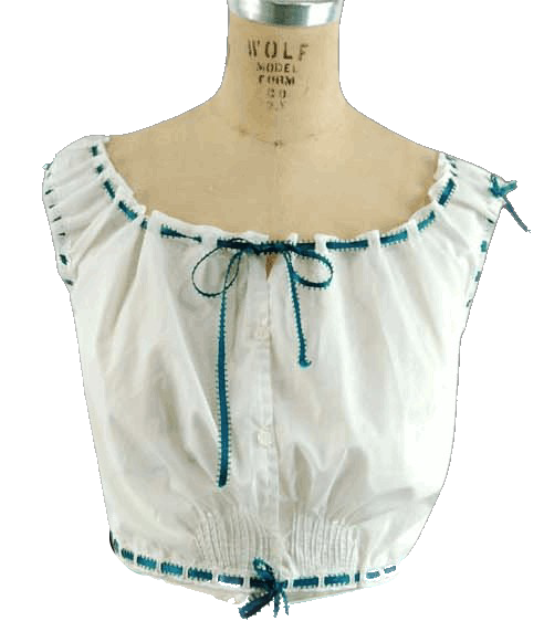 Vintage 80's does Victorian Corset and Bodice Cover Set | Shop THRILLING