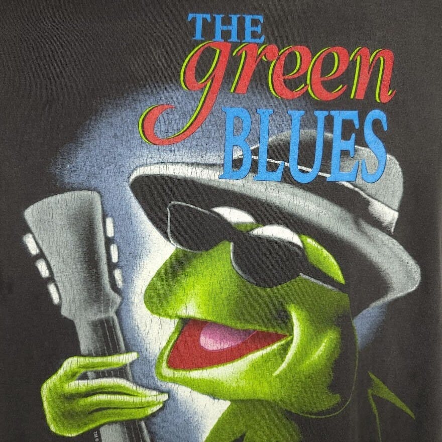 Vintage Men's 90’s Kermit The Frog T-Shirt by Kermit Collection | Shop ...