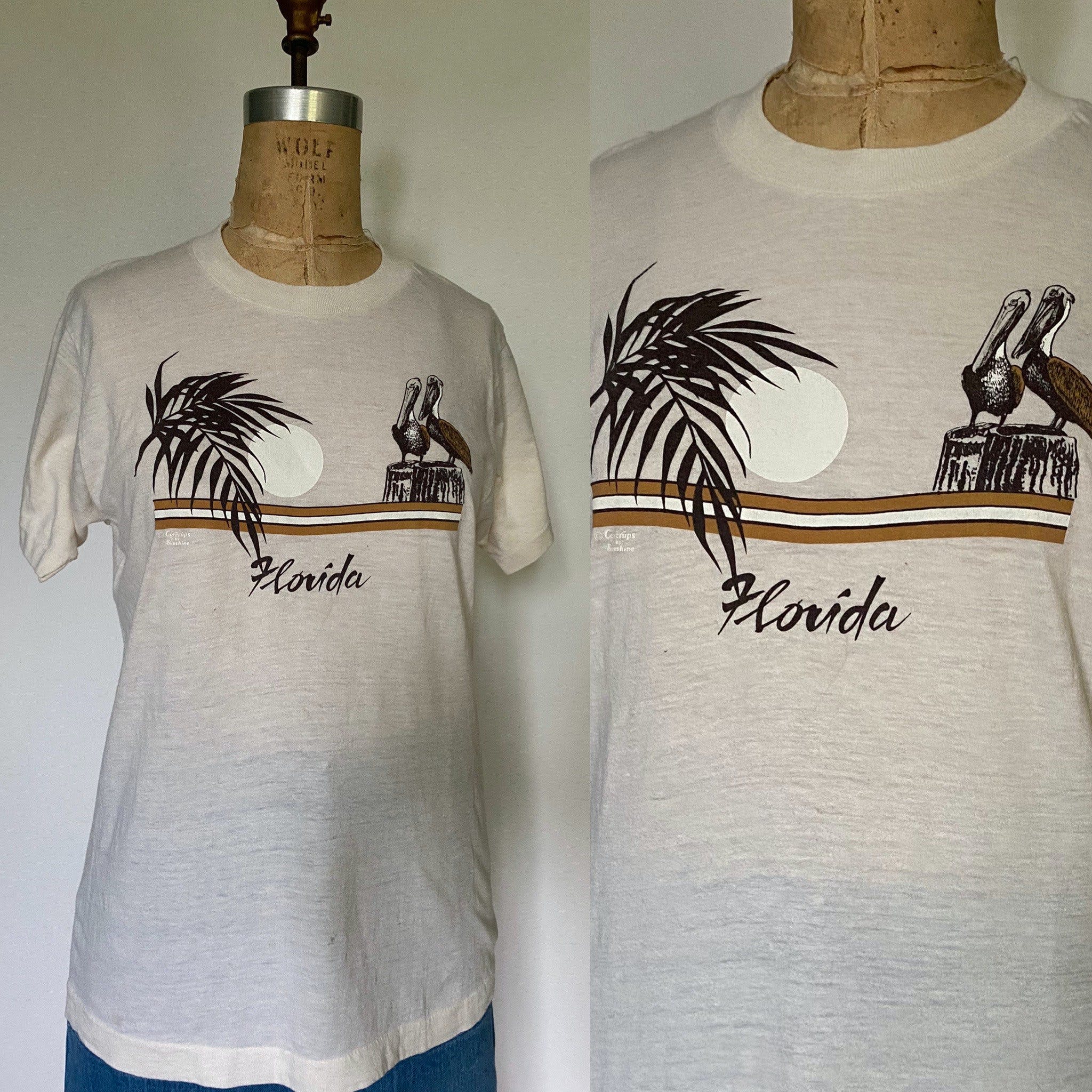 Vintage 80's Graphic Florida Tee | Shop THRILLING