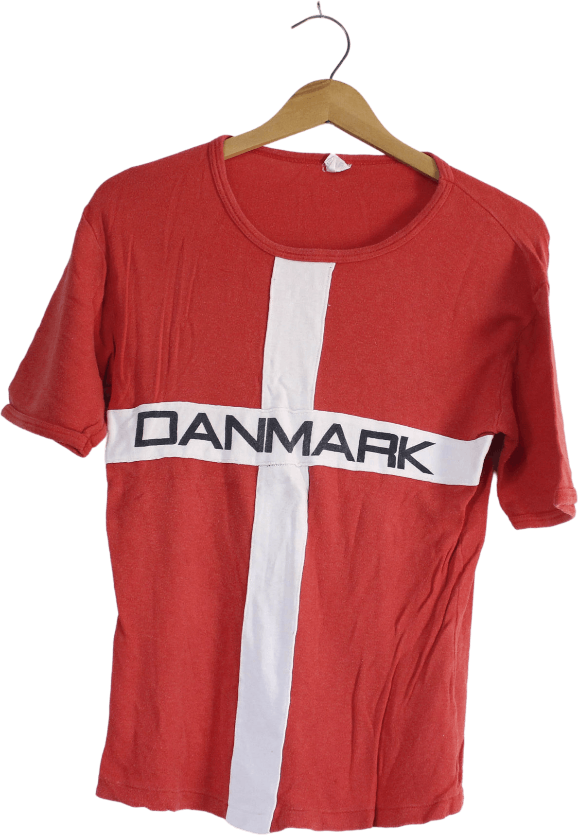 Vintage Red Denmark Flag T-Shirt | Shop THRILLING