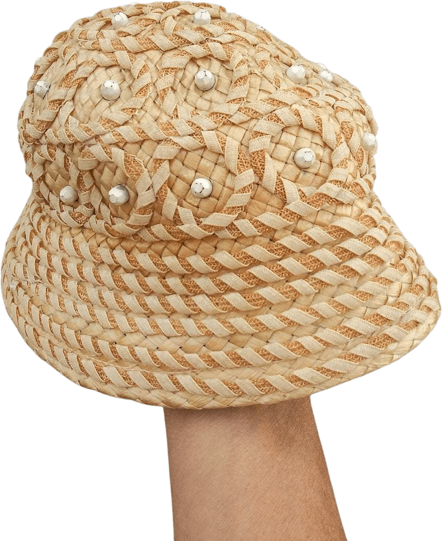 Vintage 40’s/50’s Gold Straw Hat by J. L. Brandeis & Sons Omaha | Shop ...