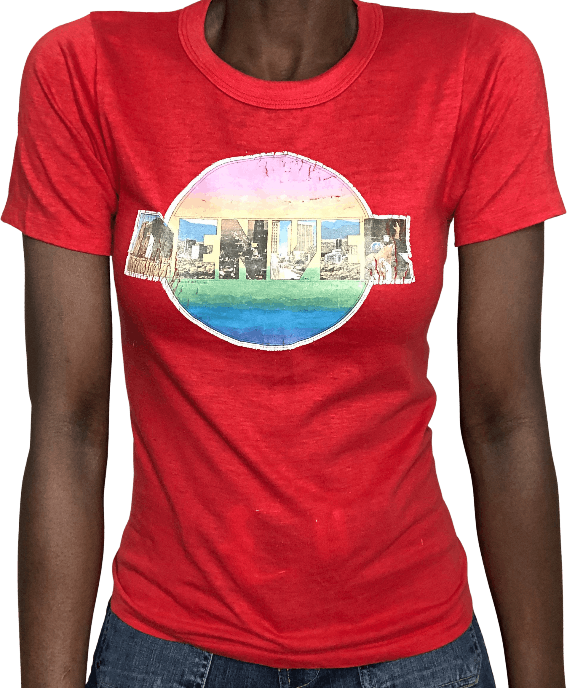 Vintage 70’s/80’s Red Denver Graphic T-shirt | Shop THRILLING