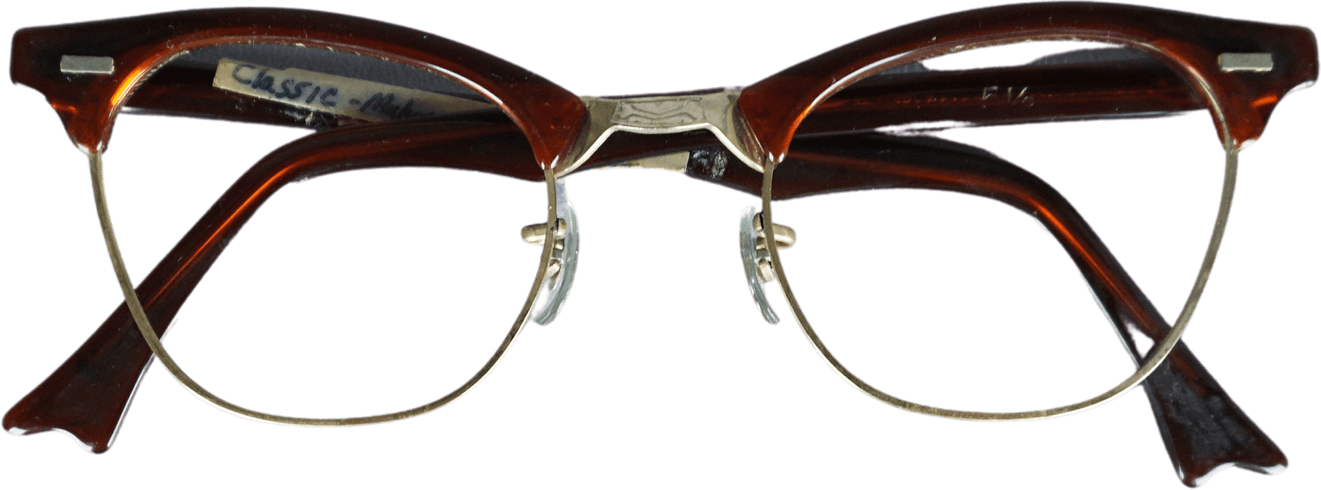 Vintage 50’s Brown And Gold Frames | Shop THRILLING