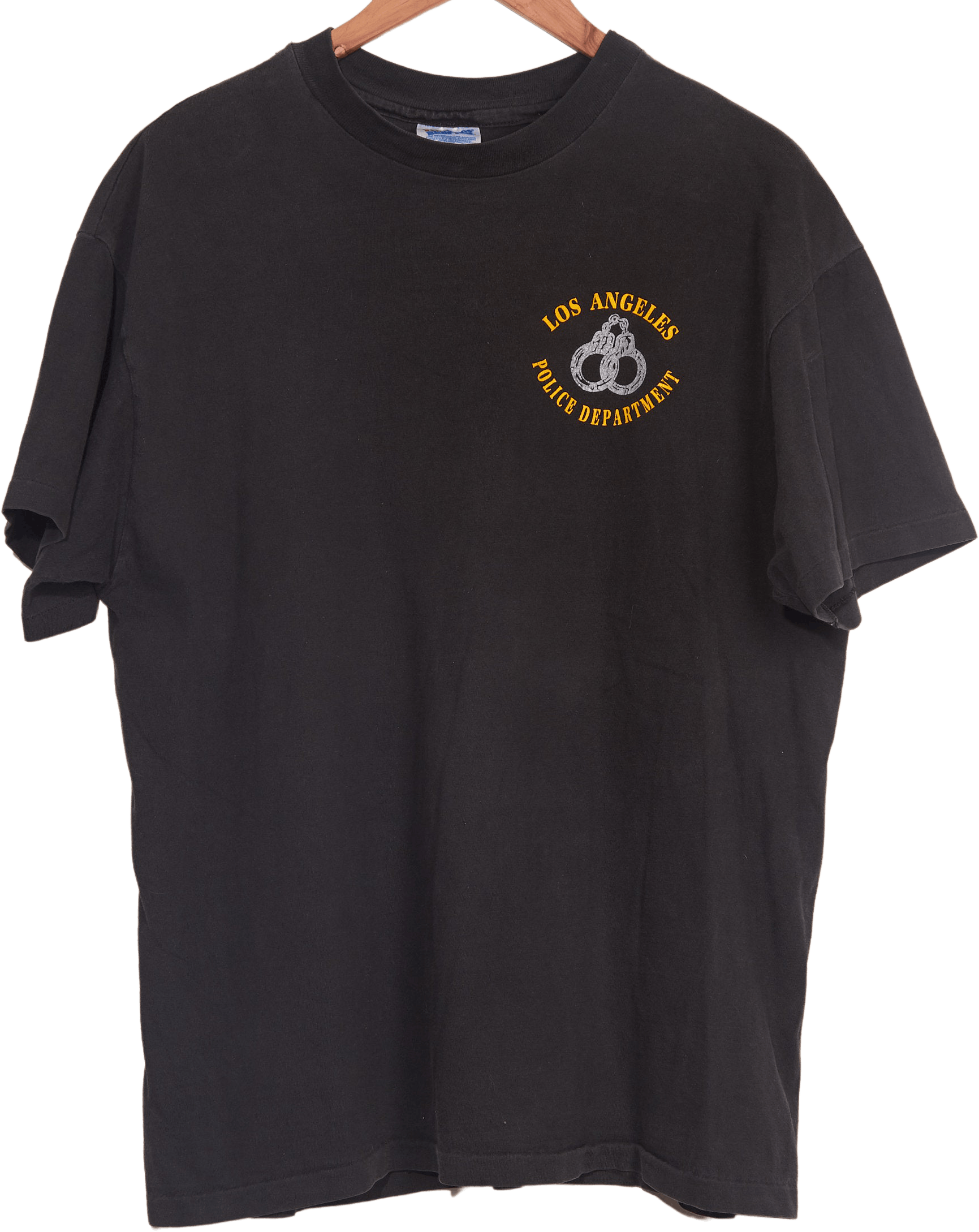 Vintage 90's LAPD T-Shirt with Handcuff Graphic | Shop THRILLING