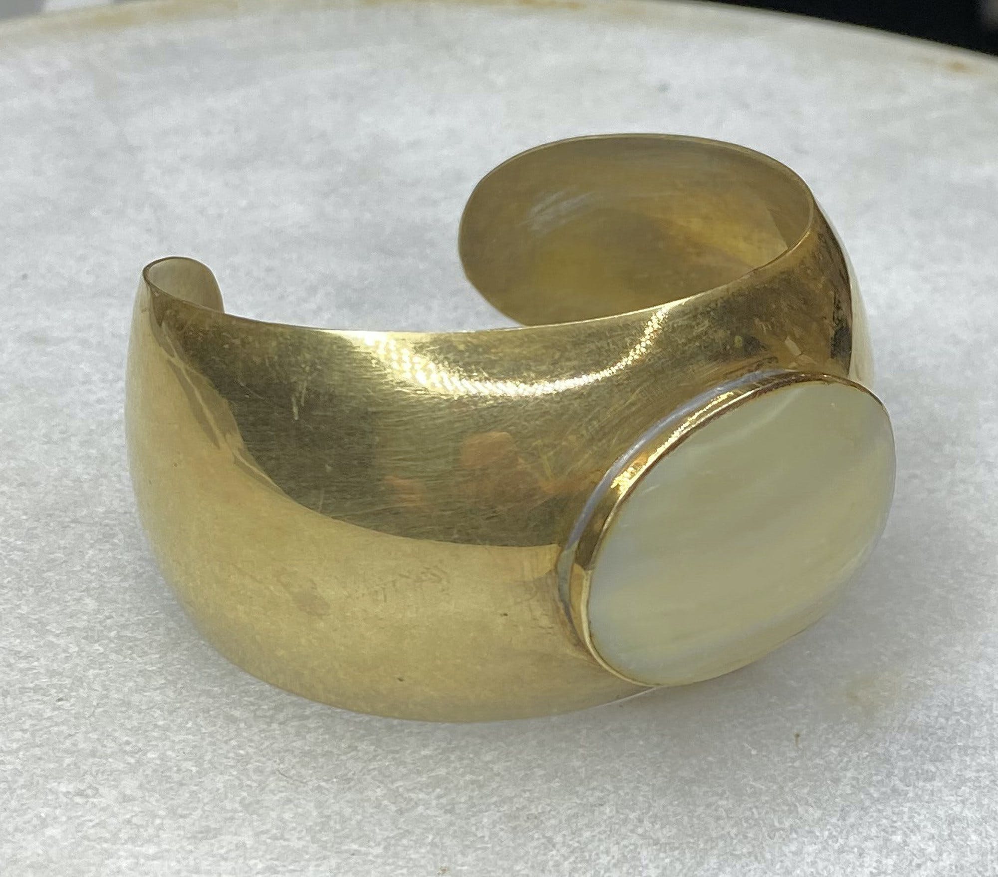 Vintage 70's Brass Cuff Bracelet | Shop THRILLING