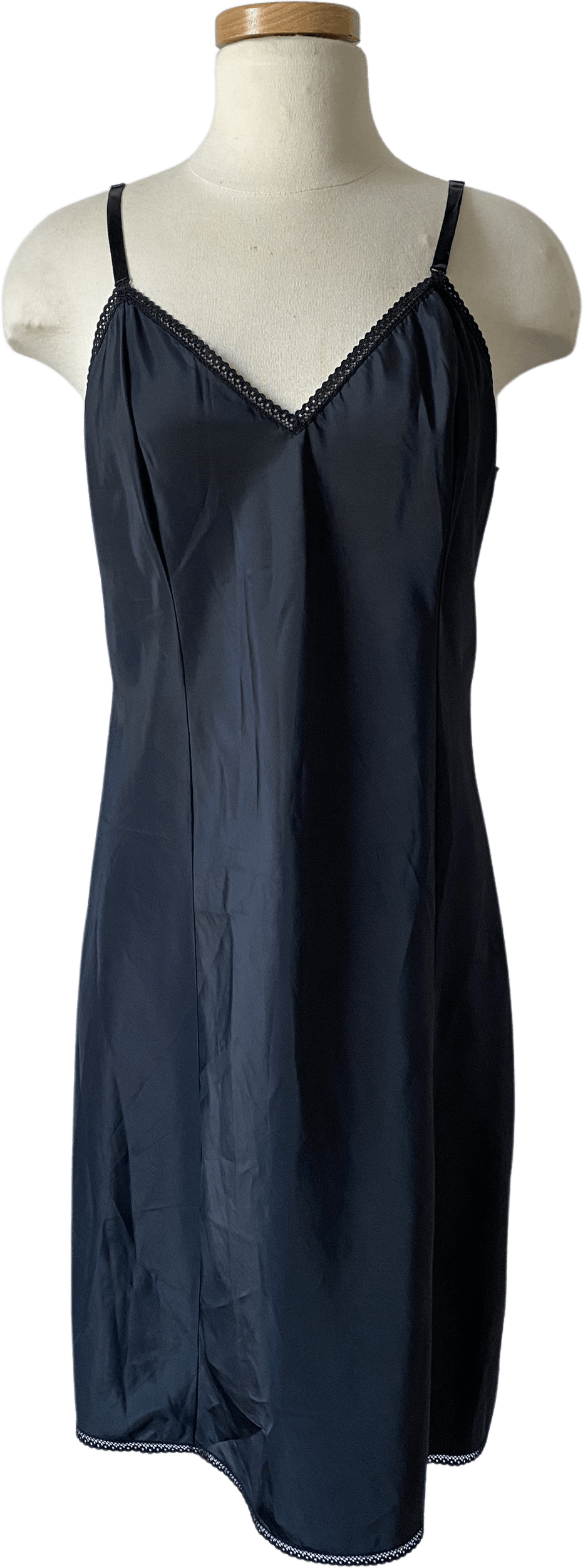 Vintage Black Nylon and Polyester Slip | Shop THRILLING