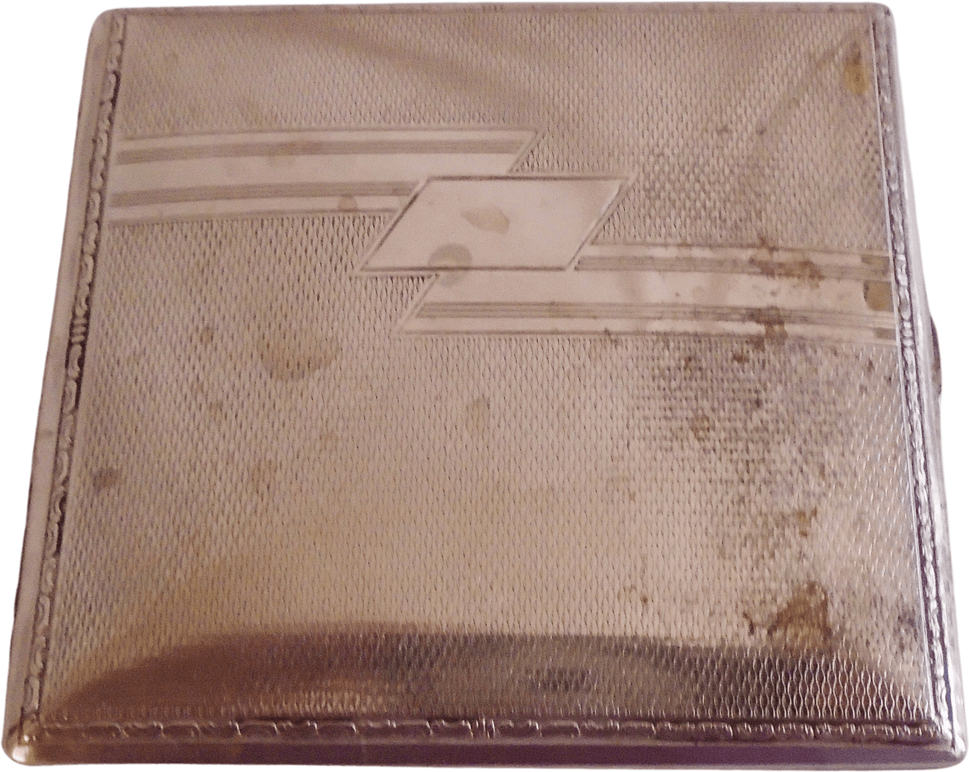 Vintage 30’s Silver Metal Card Case Wallet | Shop THRILLING