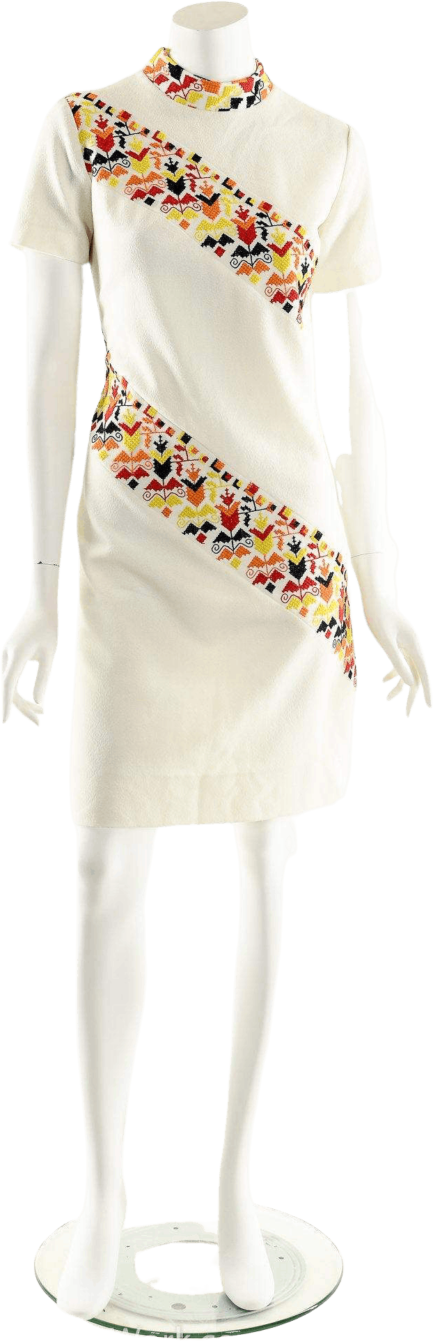 Vintage 60’s White Mod Dress by Tailored Made | Shop THRILLING