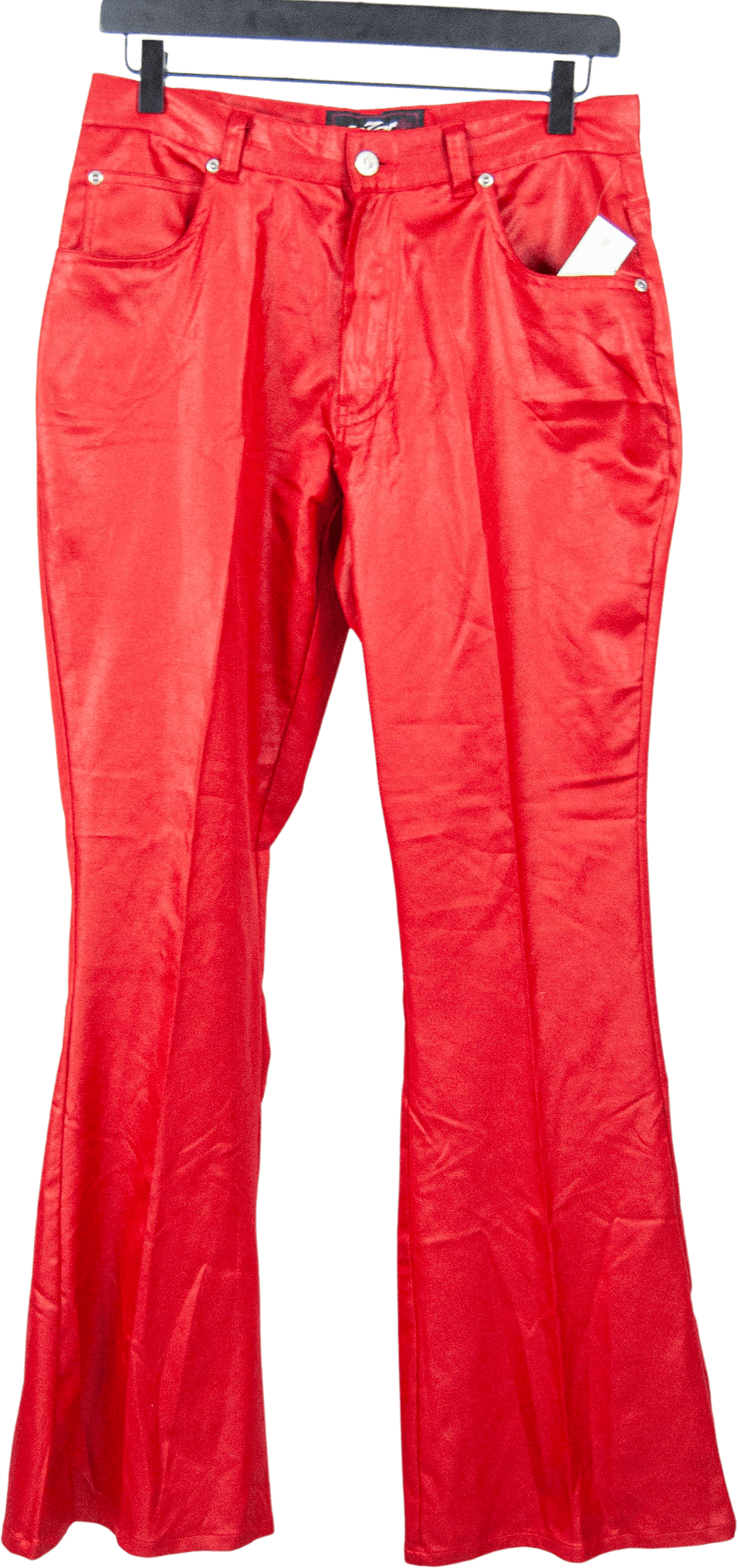 Vintage 00's Cherry Red Flare Pants by LaZer Jeans | Shop THRILLING