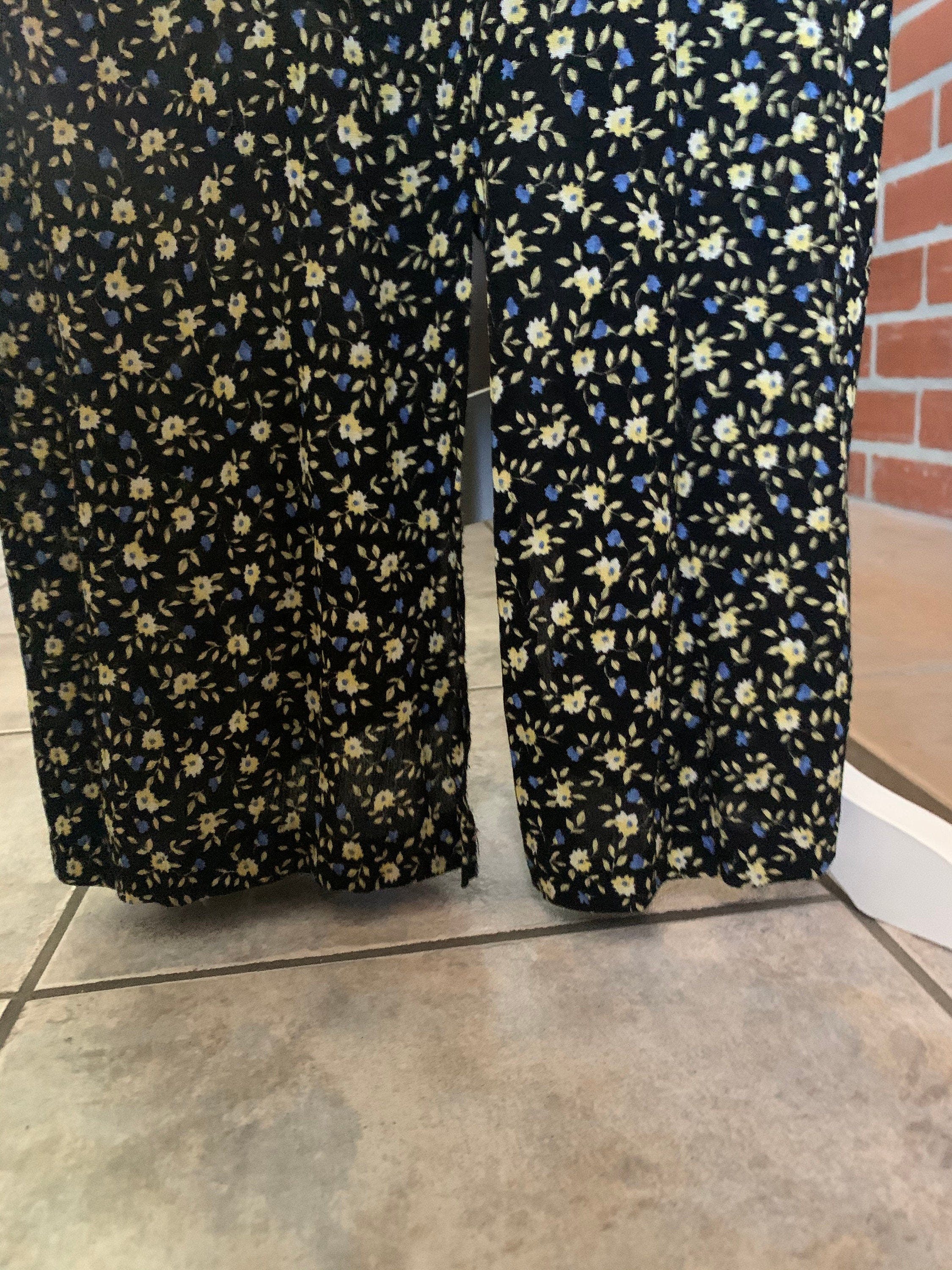 Vintage 90’s Black Rayon Floral Pattern Sleeveless Maxi Dress by Rabbit ...