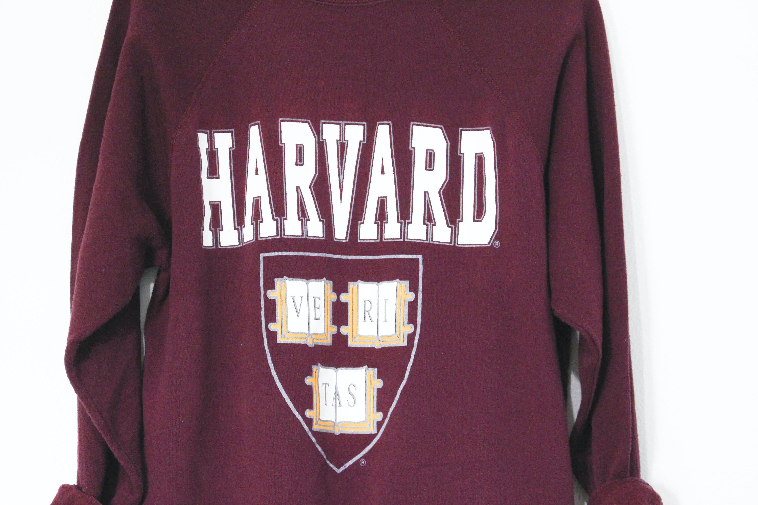 Vintage Maroon Harvard University Graphic Sweatshirt by PM | Shop THRILLING