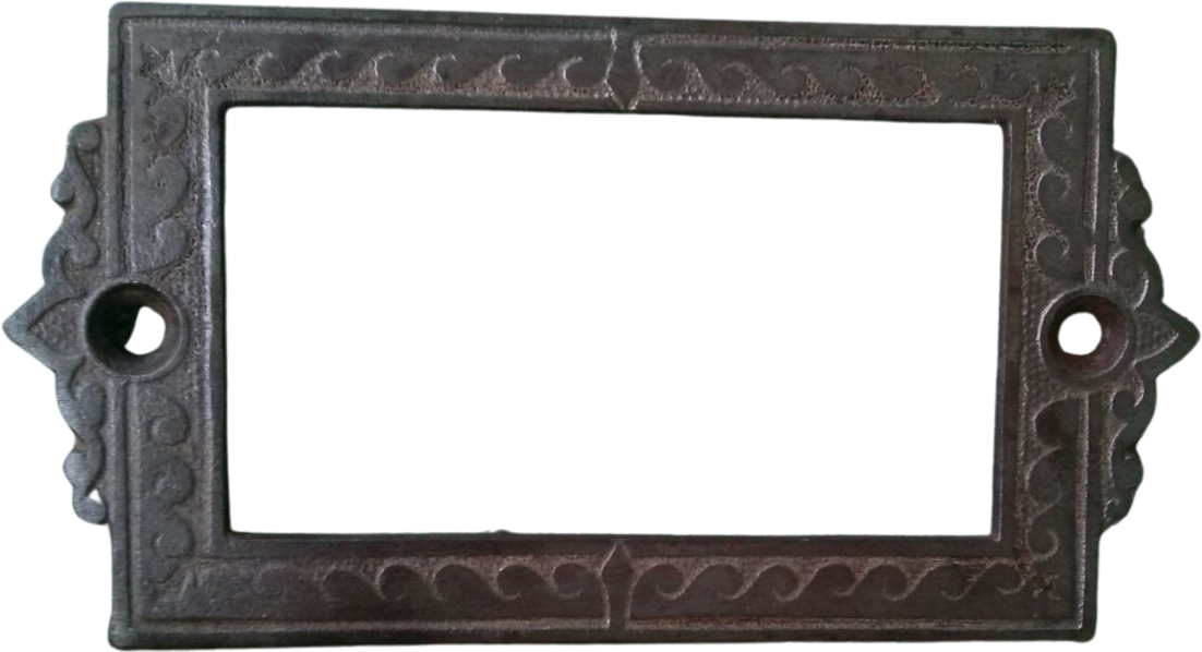 Vintage Victorian Victorian Nameplates Cast Iron 13 Plates | Shop THRILLING