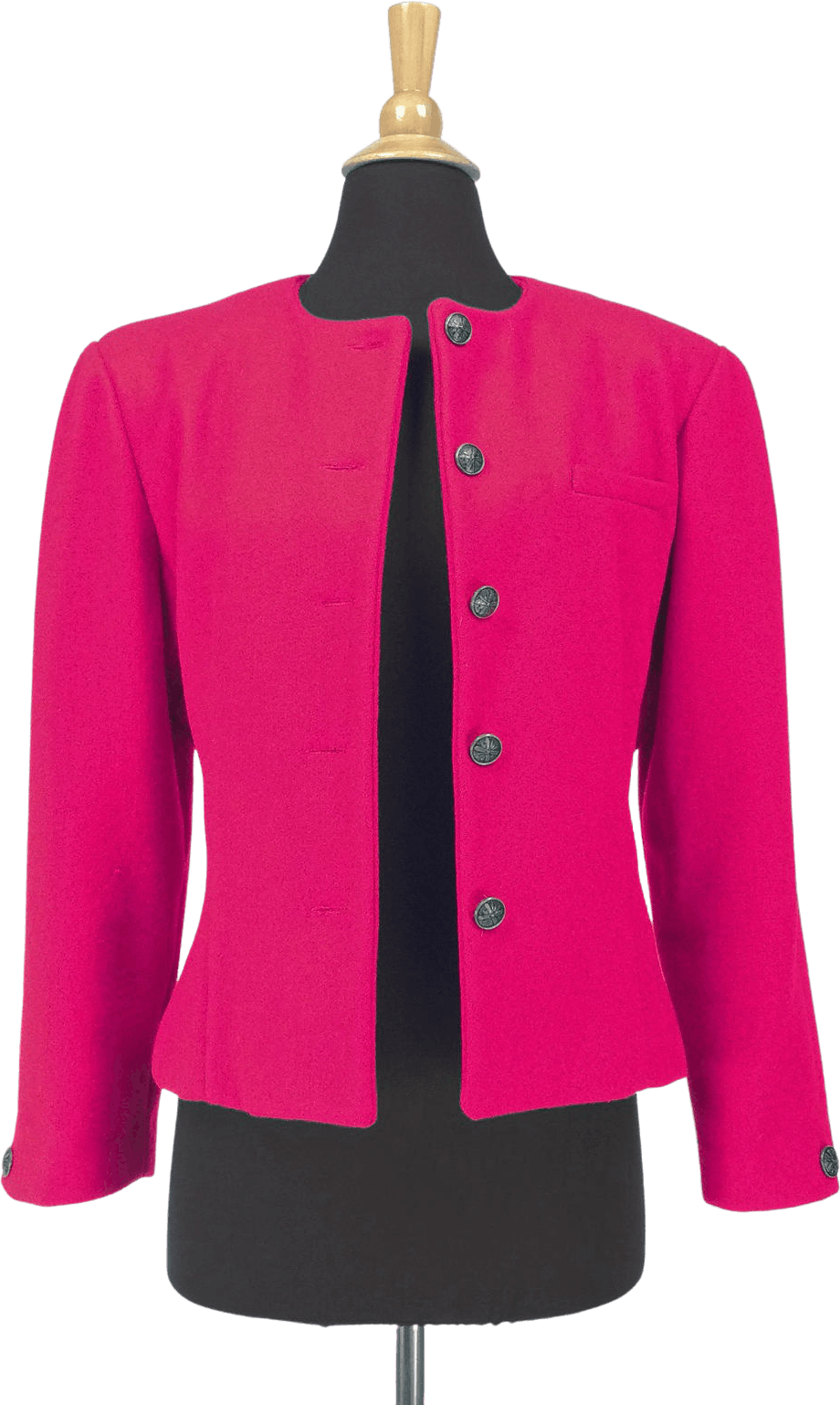 Vintage 80’s Red Wool Brass Buttons Jacket | Shop THRILLING