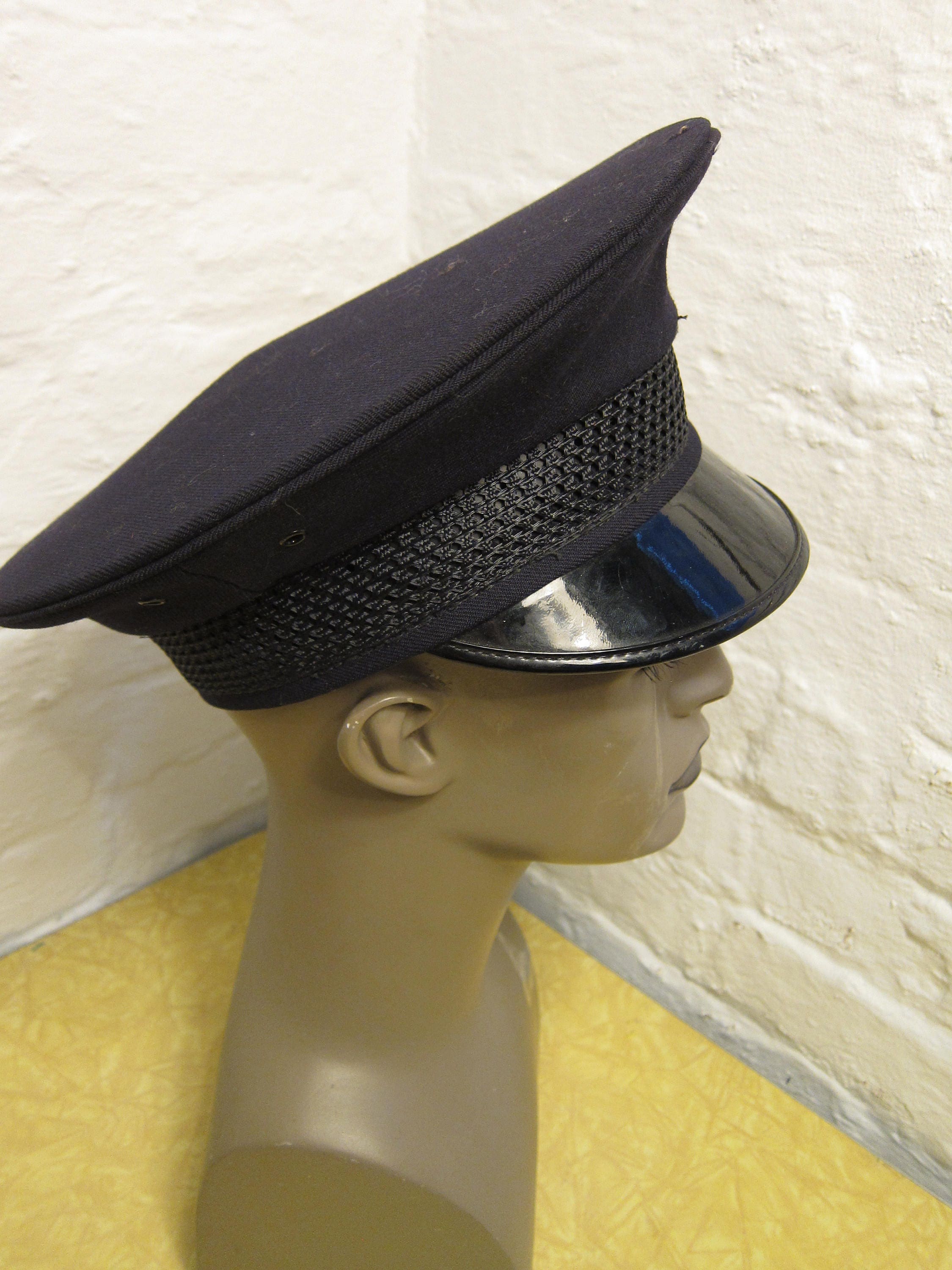 Vintage Marlon Brando Style 1950s60s Black Motorcycle Work Hat | Shop ...