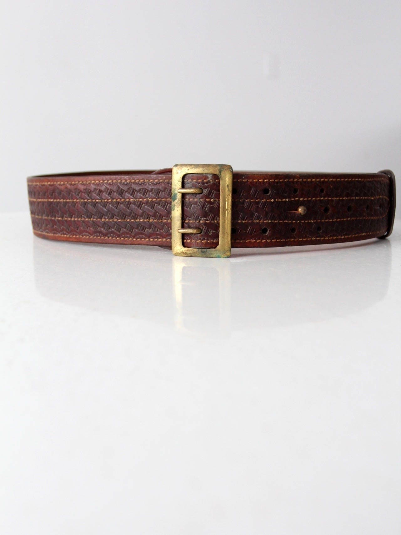 Vintage Leather Bucheimer Clark Belt Leather Utility Belt | Shop THRILLING