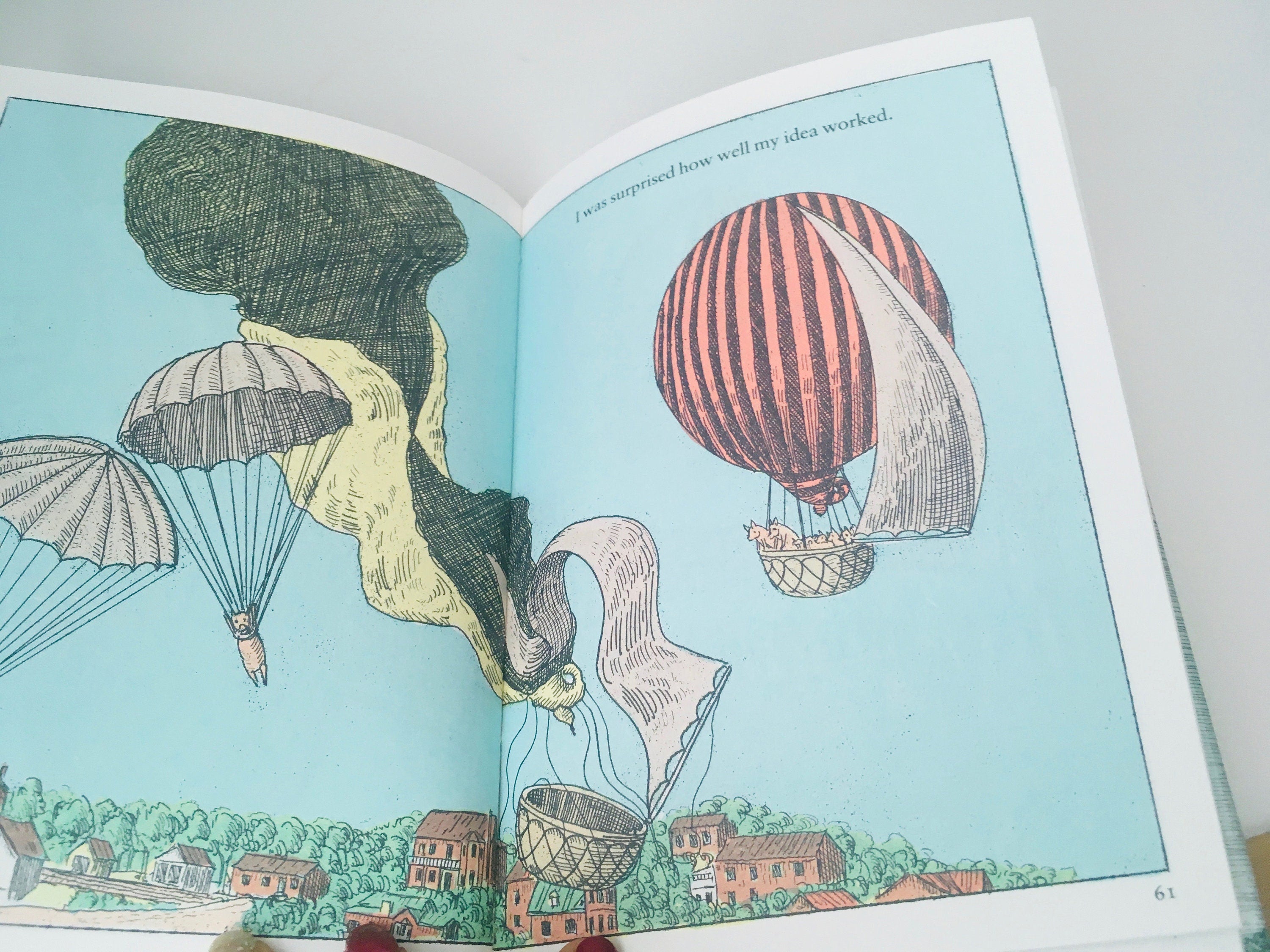 Vintage 1984 Pa's Balloon and Other Pig Tales by Arthur Geisert | Shop ...