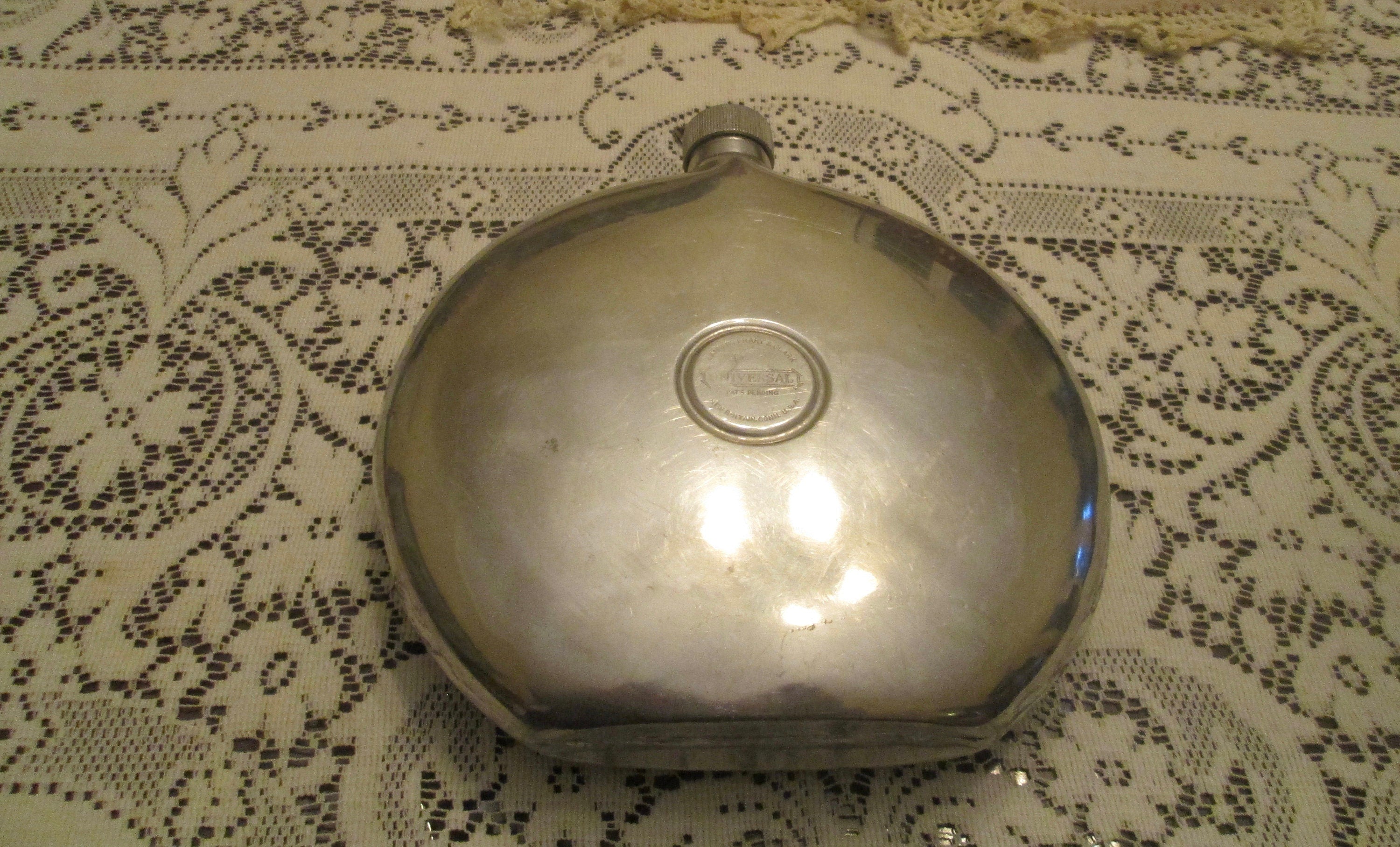 Vintage Edwardian Canteen Flask Landers Frary and Clark Universal ...