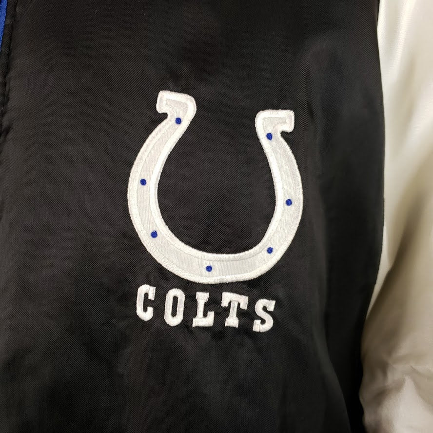 Vintage Men's 90’s Indianapolis Colts Puffer Jacket by Pro Player ...