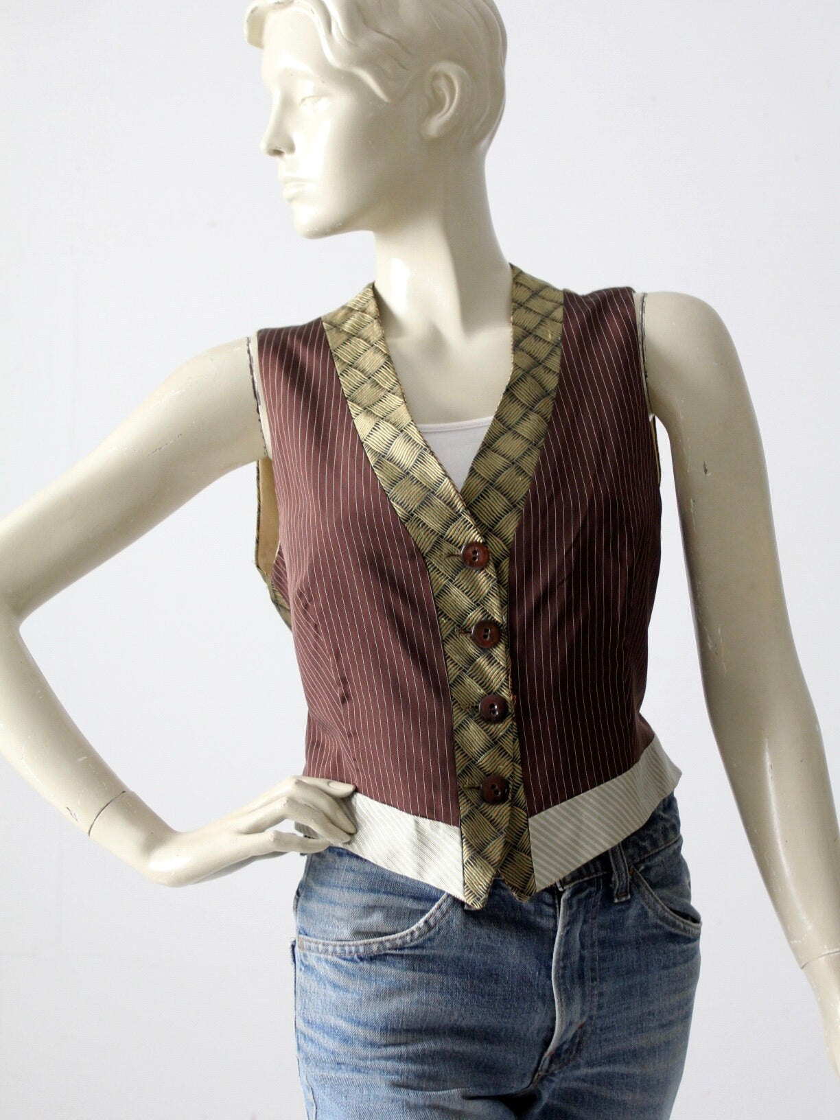 Vintage Italian Silk Vest | Shop THRILLING